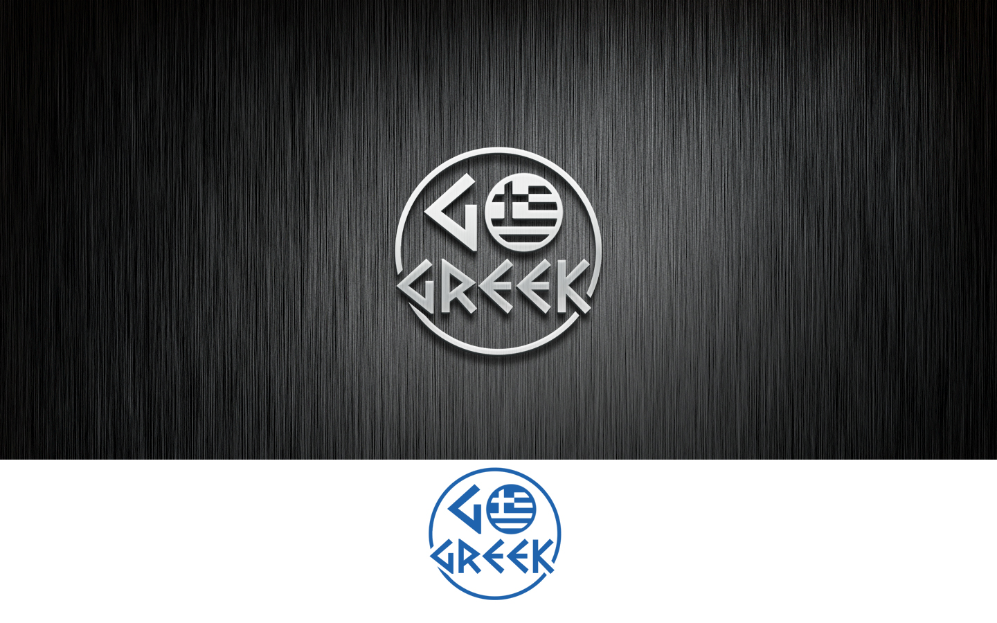 Modern, Elegant, Greek Fast Casual Restaurant Logo Design for Go Greek ...