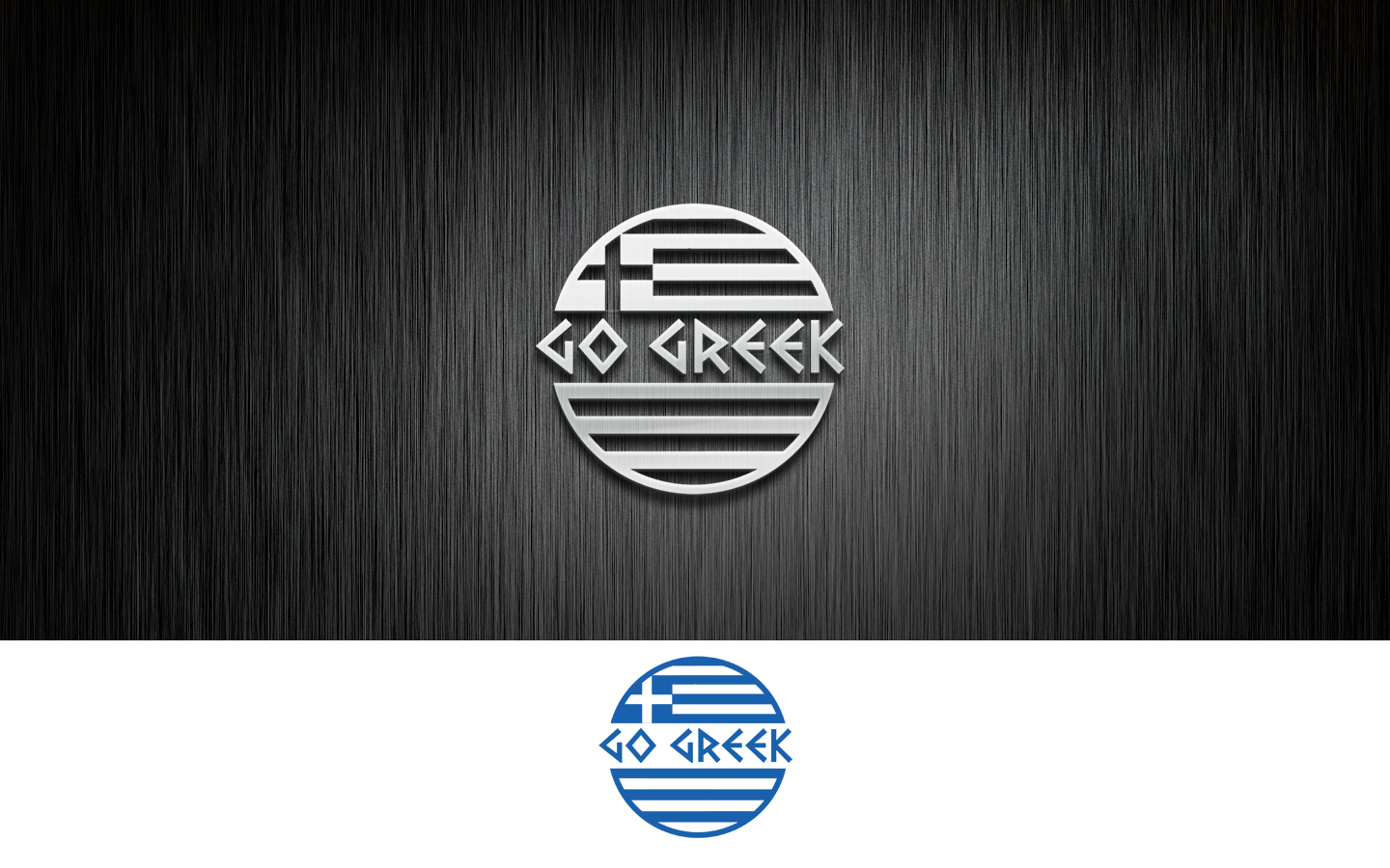 Modern, Elegant, Greek Fast Casual Restaurant Logo Design for Go Greek ...