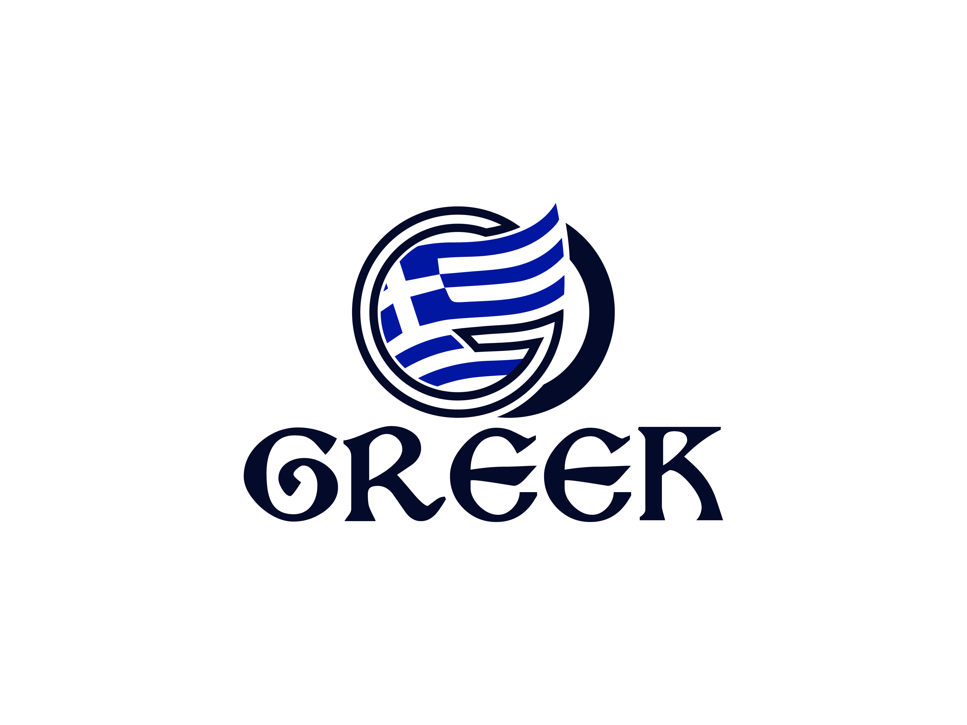 Modern, Elegant, Greek Fast Casual Restaurant Logo Design for Go Greek ...