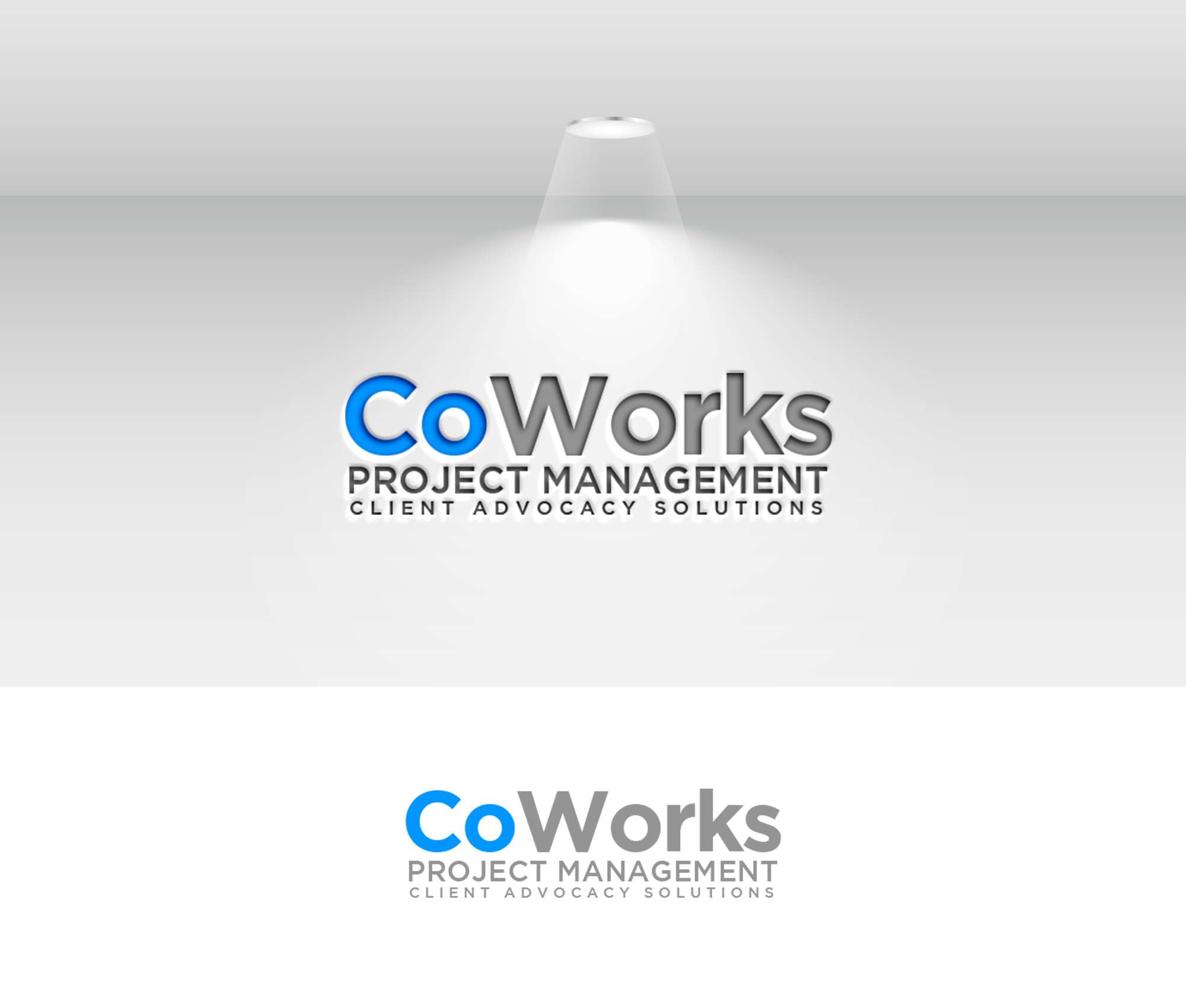 Logo Design for "CoWorks Project Management" or "CoWorks PM" or ...