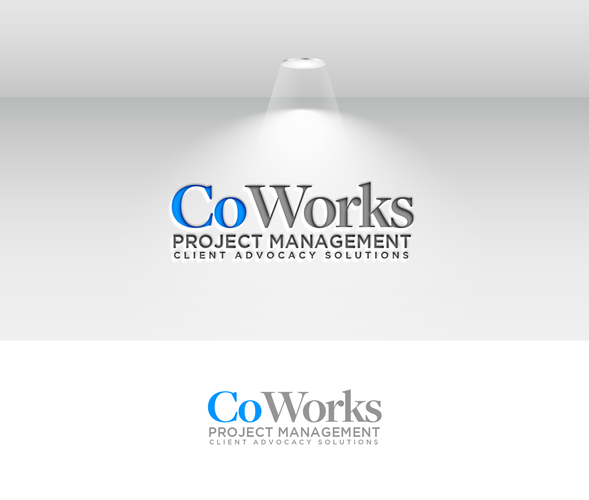 Logo Design for "CoWorks Project Management" or "CoWorks PM" or ...