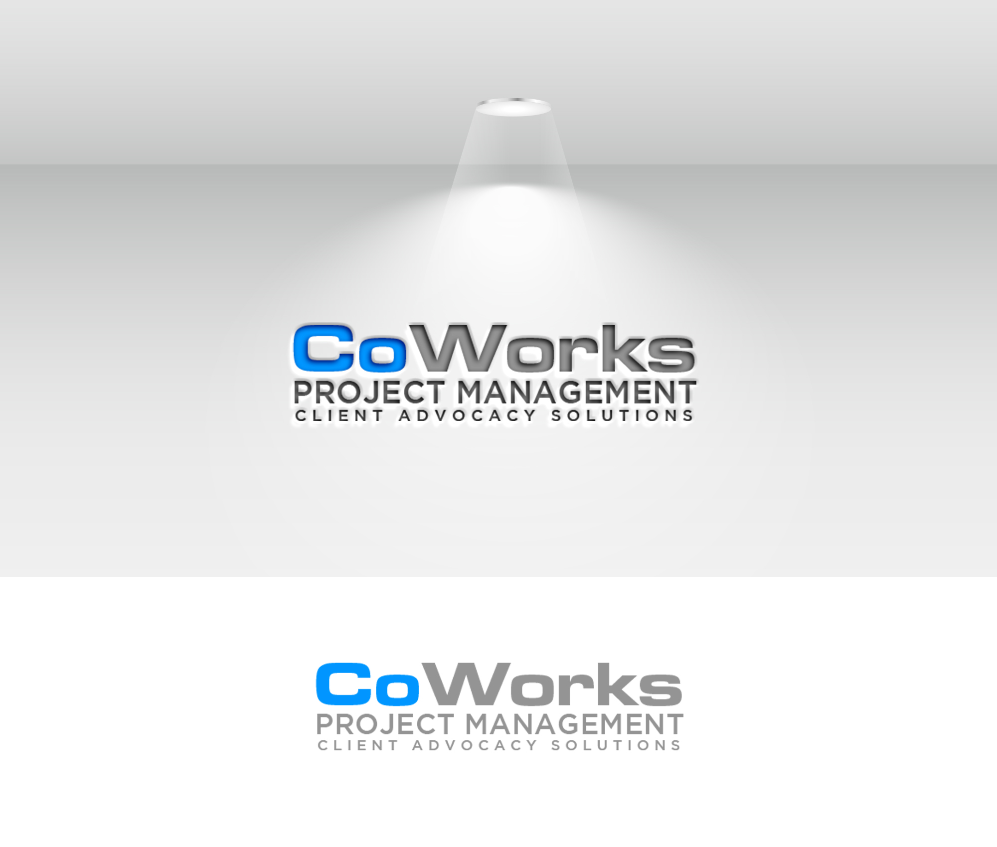 Logo Design for "CoWorks Project Management" or "CoWorks PM" or ...