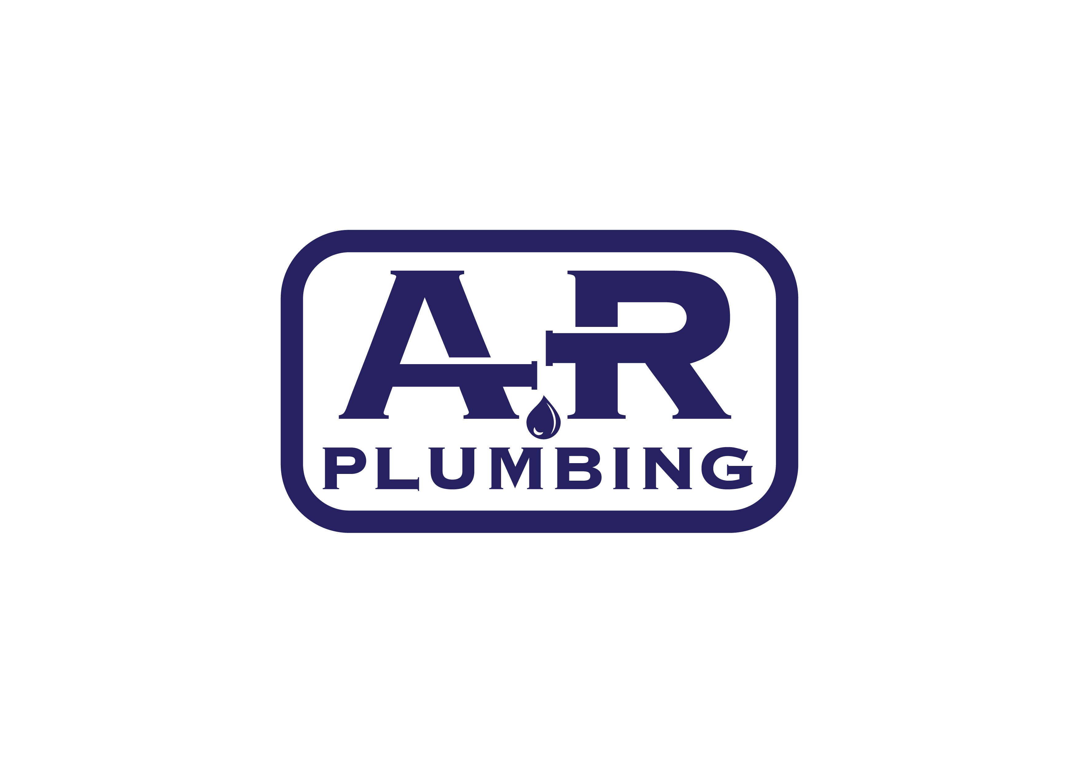 Modern, Bold, Plumbing Logo Design for A.R. Plumbing by Grafactory ...