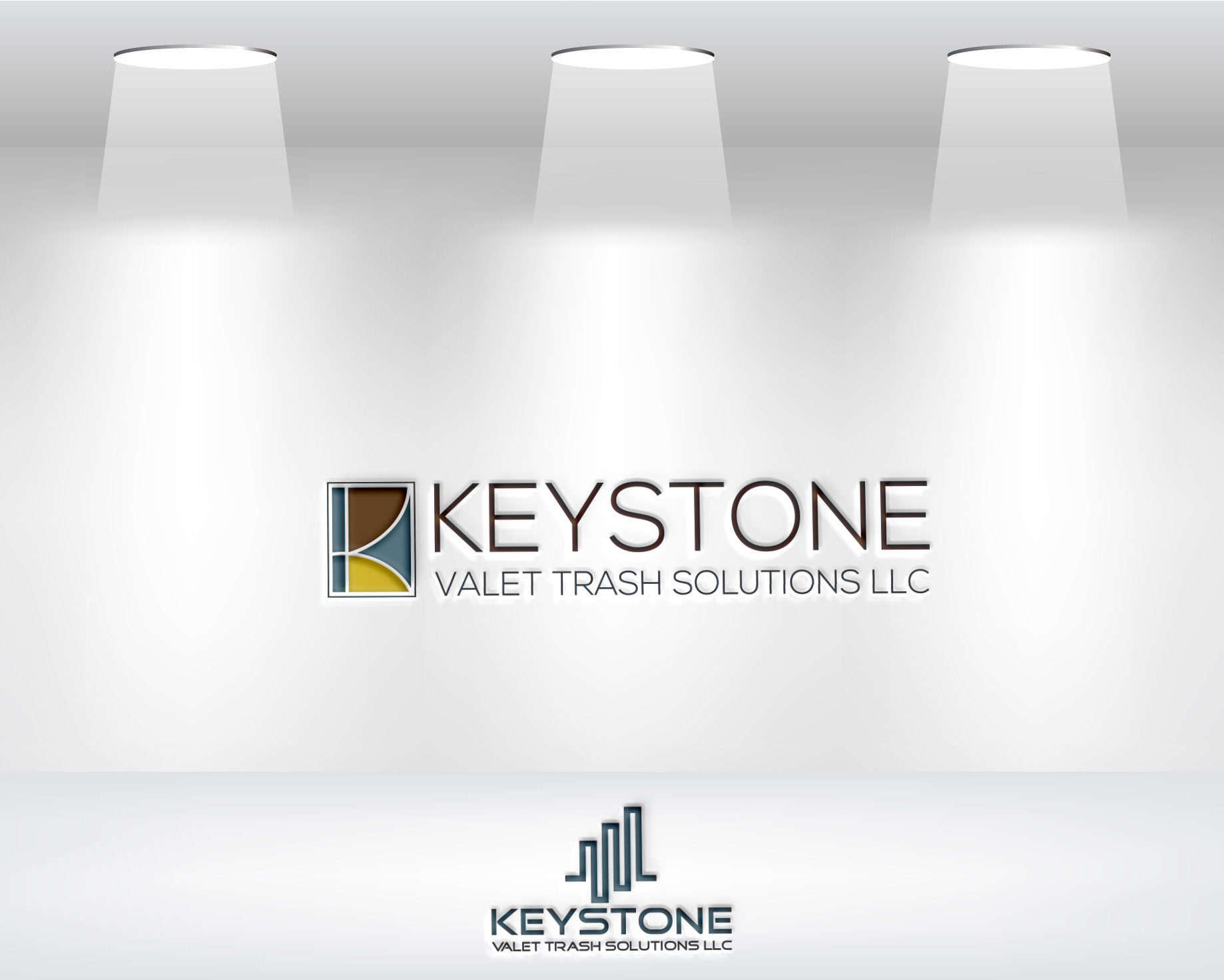 Logo Design for Keystone Valet Trash Solutions LLC. Motto should be ...