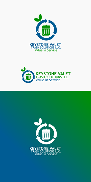 Keystone Valet Trash Solutions LLC | 18 Logo Designs for Keystone Valet ...