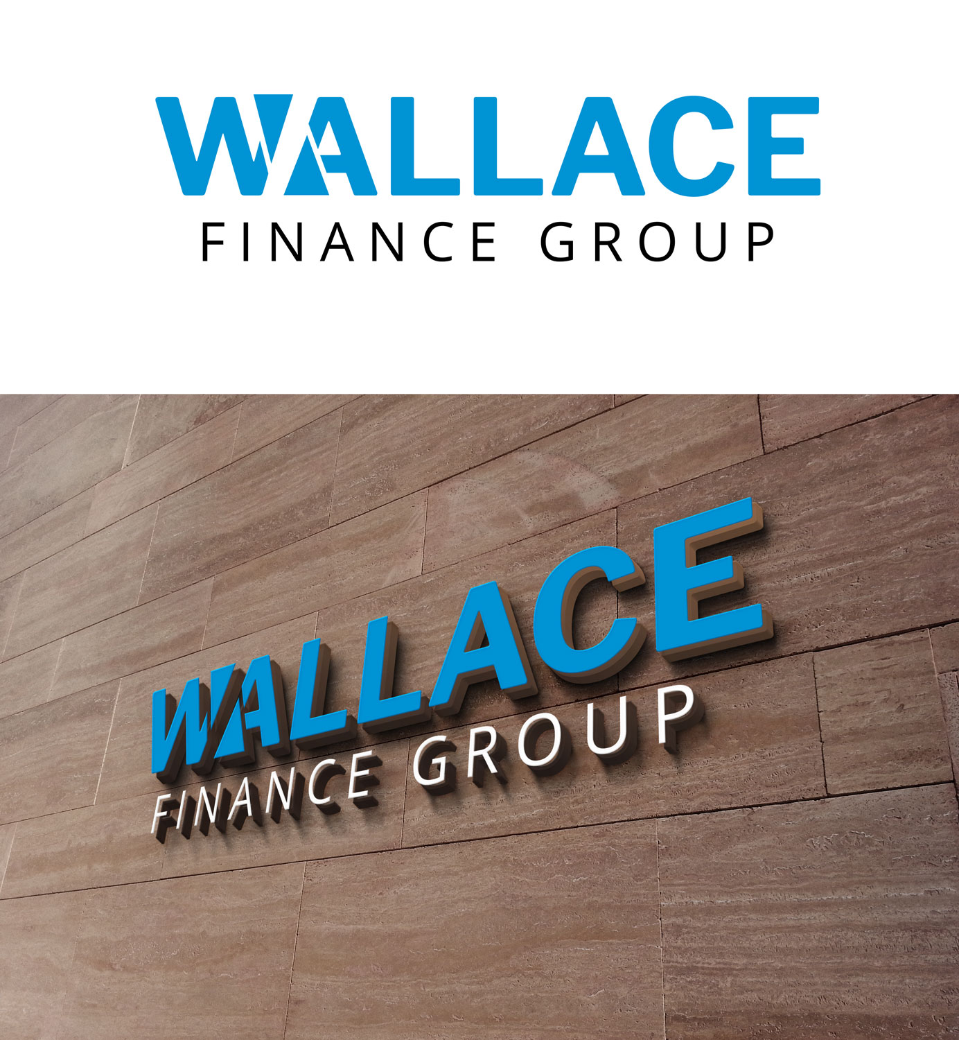 Modern, Serious Logo Design for Wallace Finance Group by wdesigner2 ...