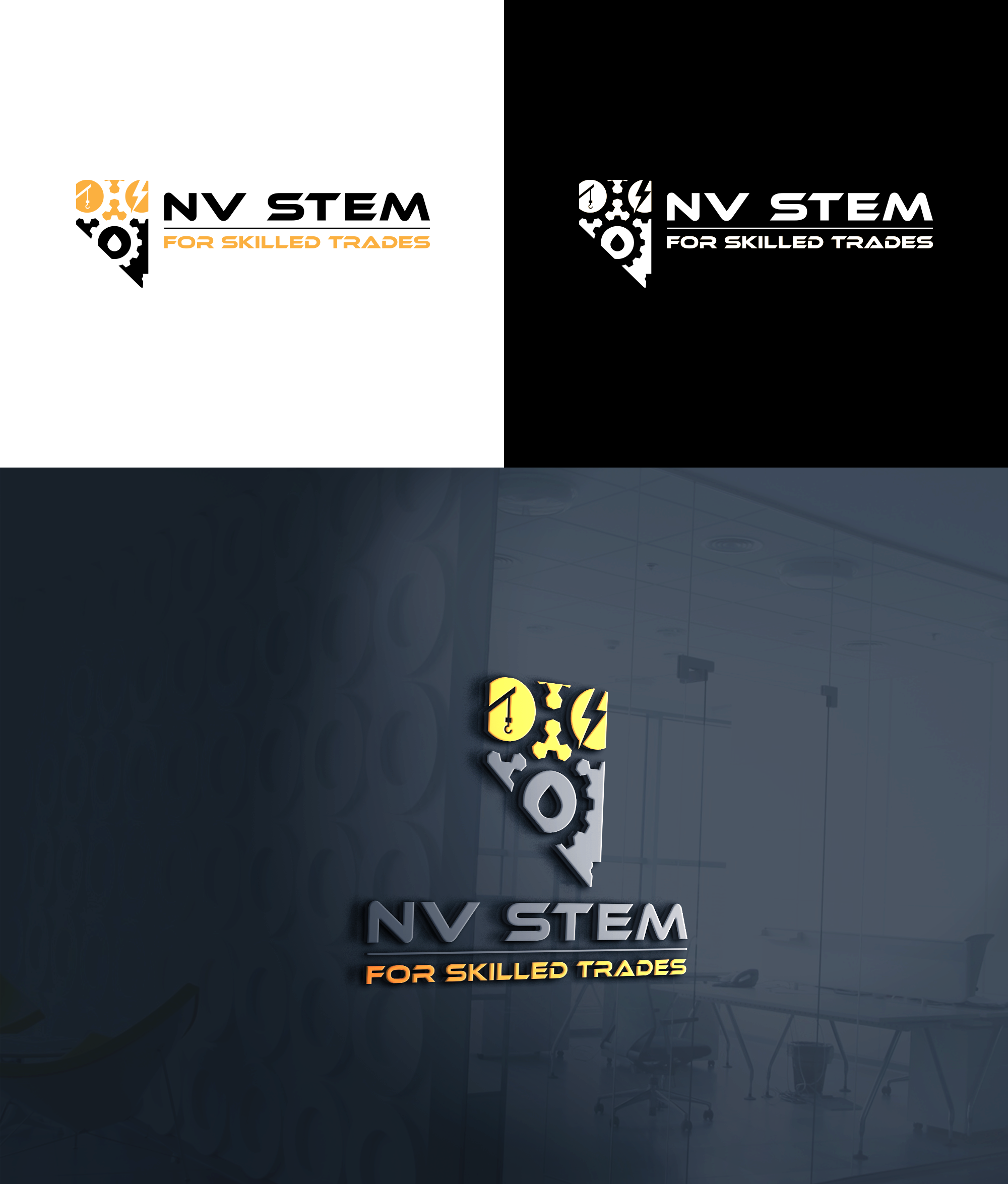 Logo Design for NV STEM for Skilled Trades by RA-bica | Design #33037150