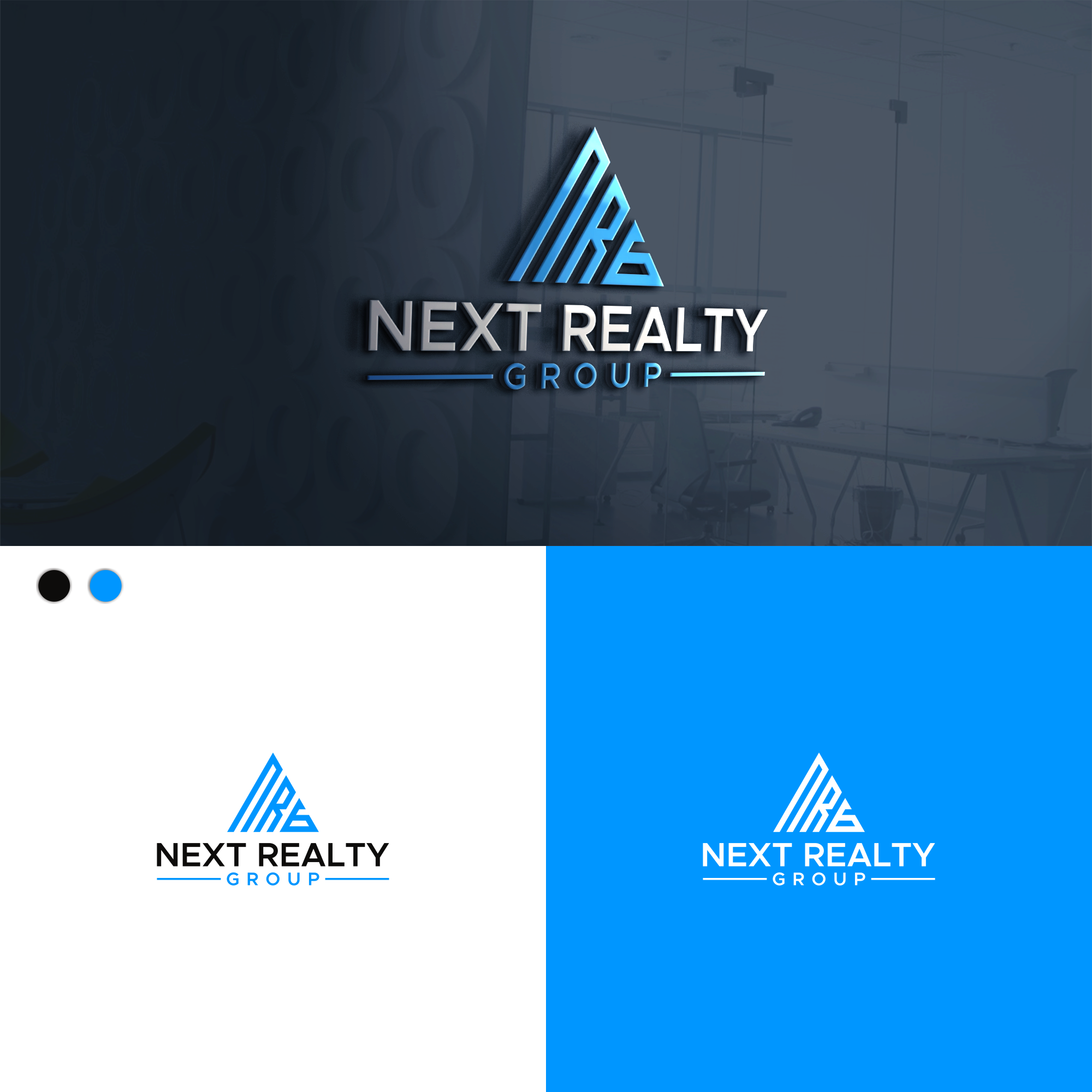 Modern, Bold, Real estate Logo Design for Next Realty Group by Gethuk ...