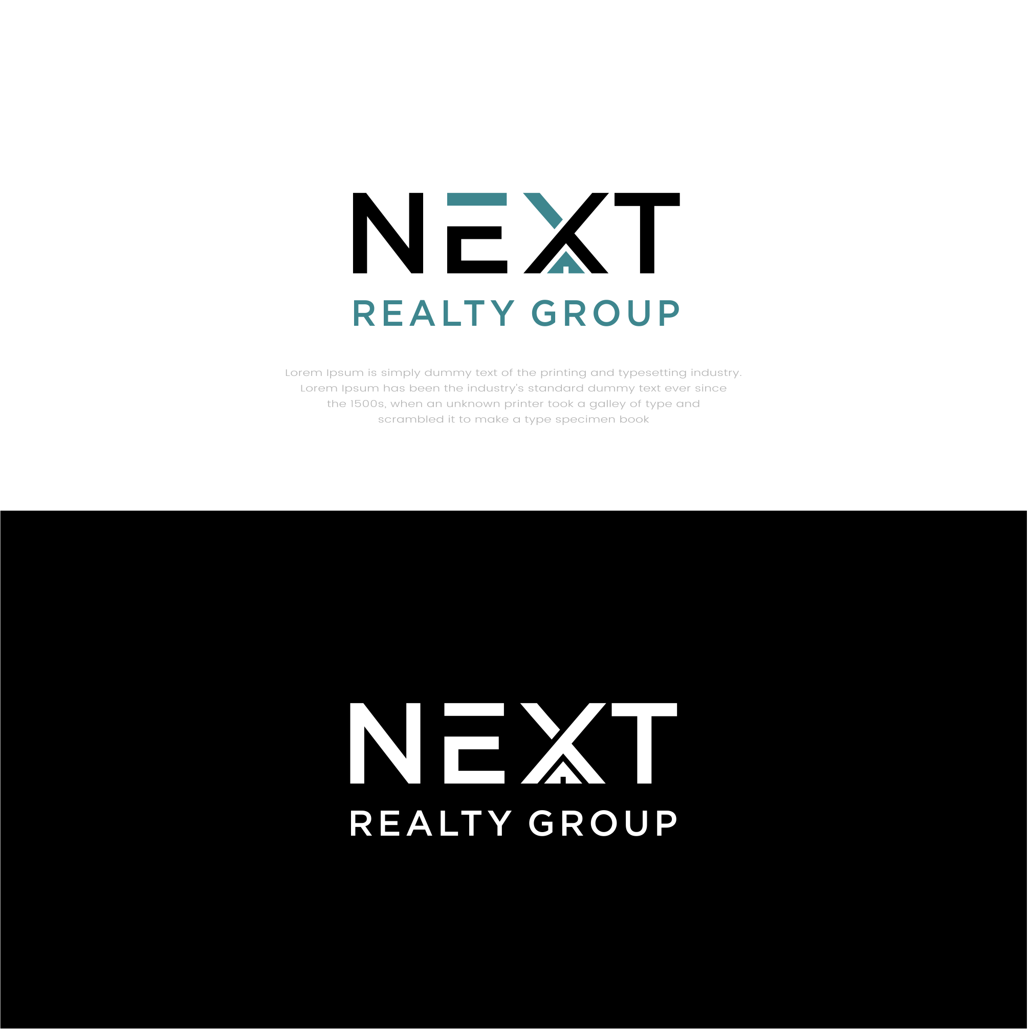 Modern, Bold, Real estate Logo Design for Next Realty Group by Barokahe ...