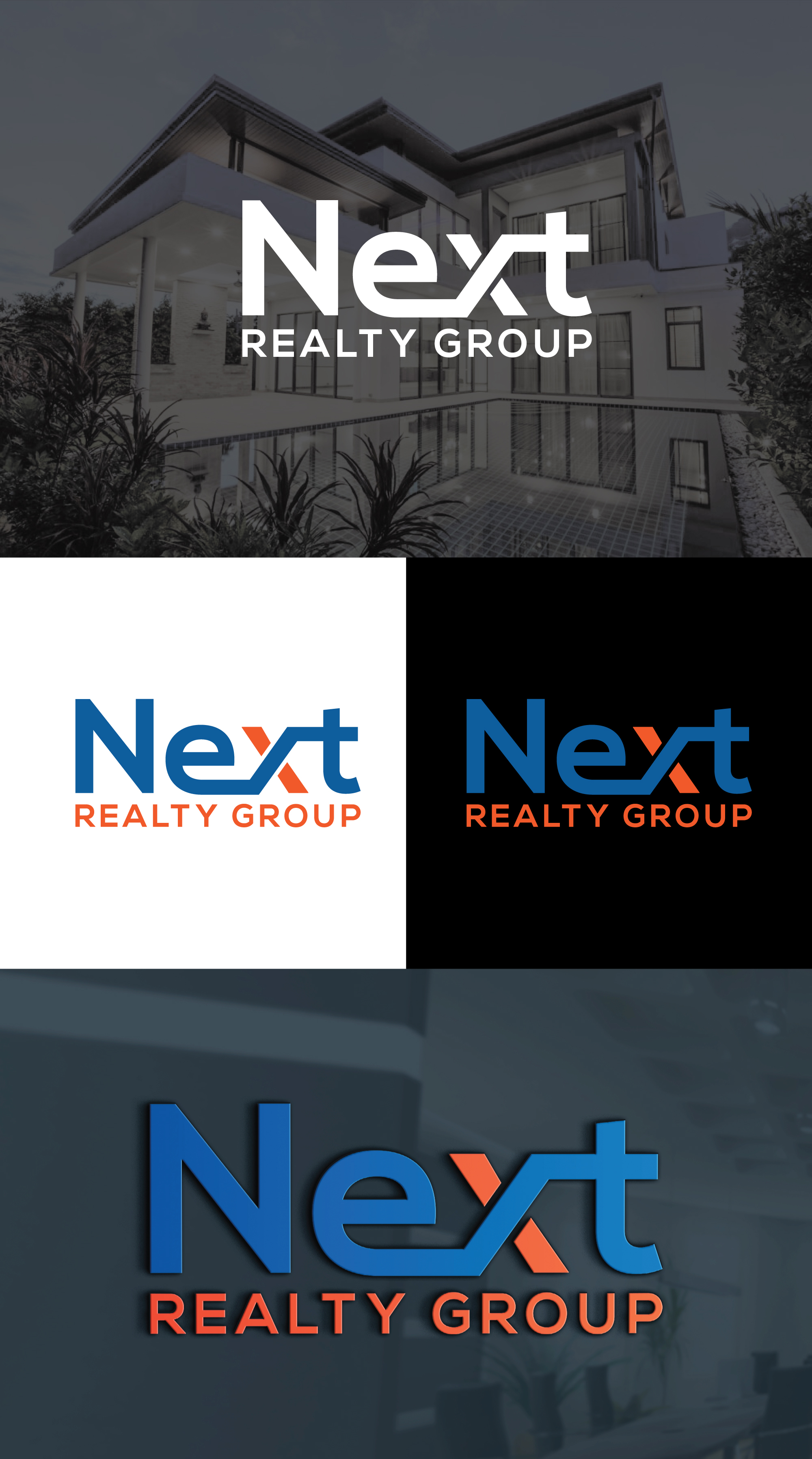 Modern, Bold, Real estate Logo Design for Next Realty Group by Diane 01 ...