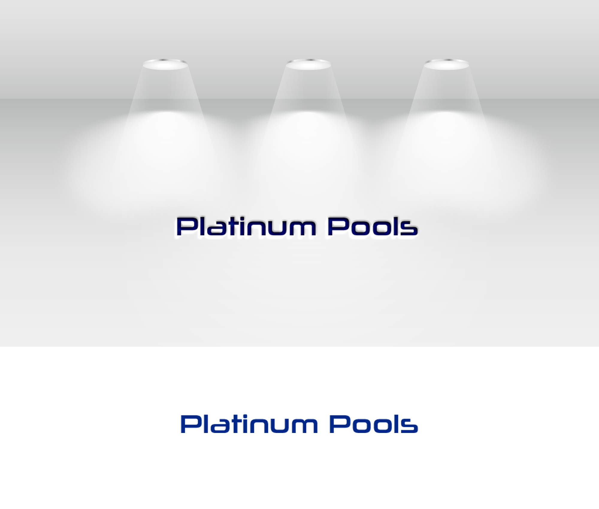 Logo Design for Platinum Pools by AliArts | Design #33051613