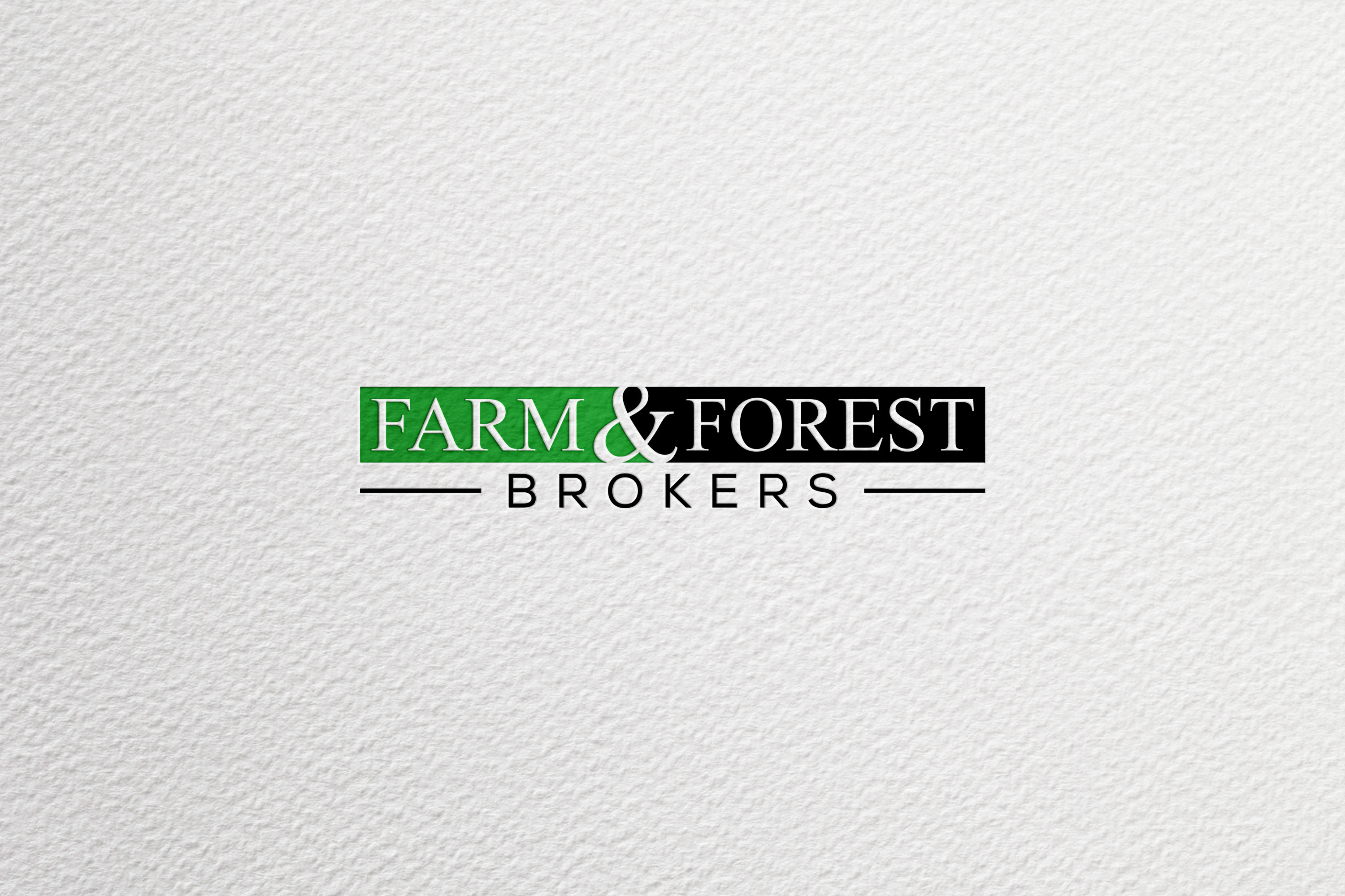 Logo Design for Farm & Forest Brokers by Sher Dil | Design #33036115
