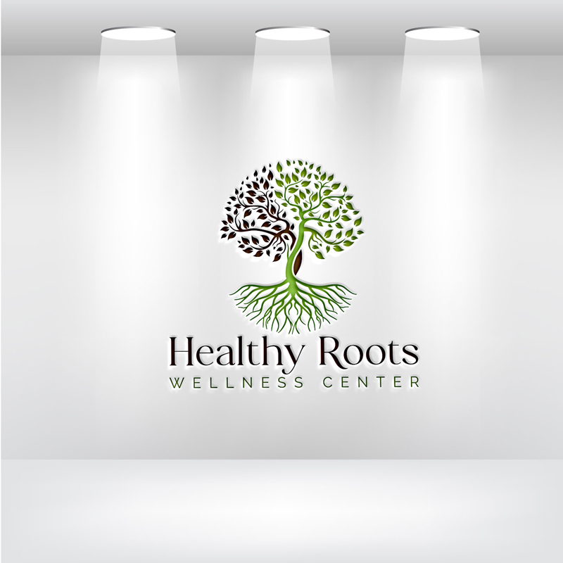Elegant, Playful Logo Design for Healthy Roots Wellness Center by ...