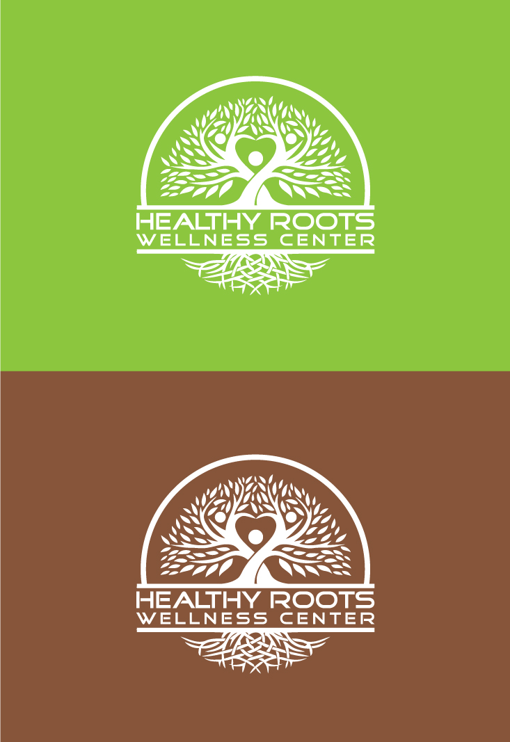 Elegant, Playful Logo Design for Healthy Roots Wellness Center by Spark ...