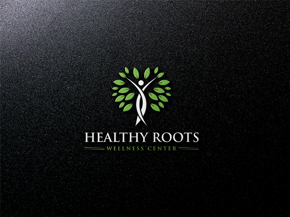 Elegant, Playful Logo Design for Healthy Roots Wellness Center by Ben ...