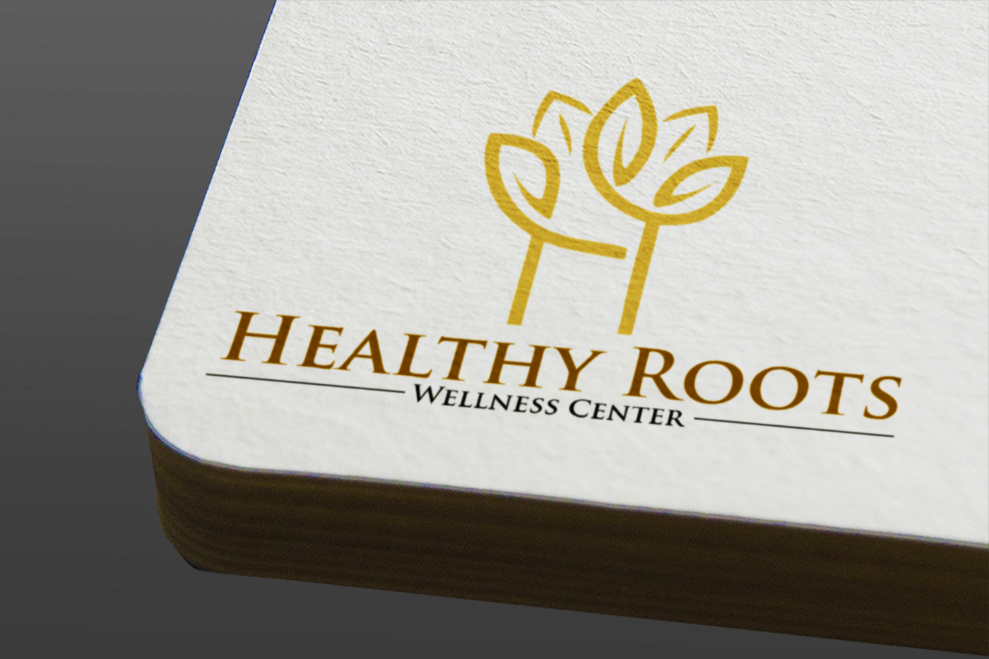 Elegant, Playful Logo Design for Healthy Roots Wellness Center by ...