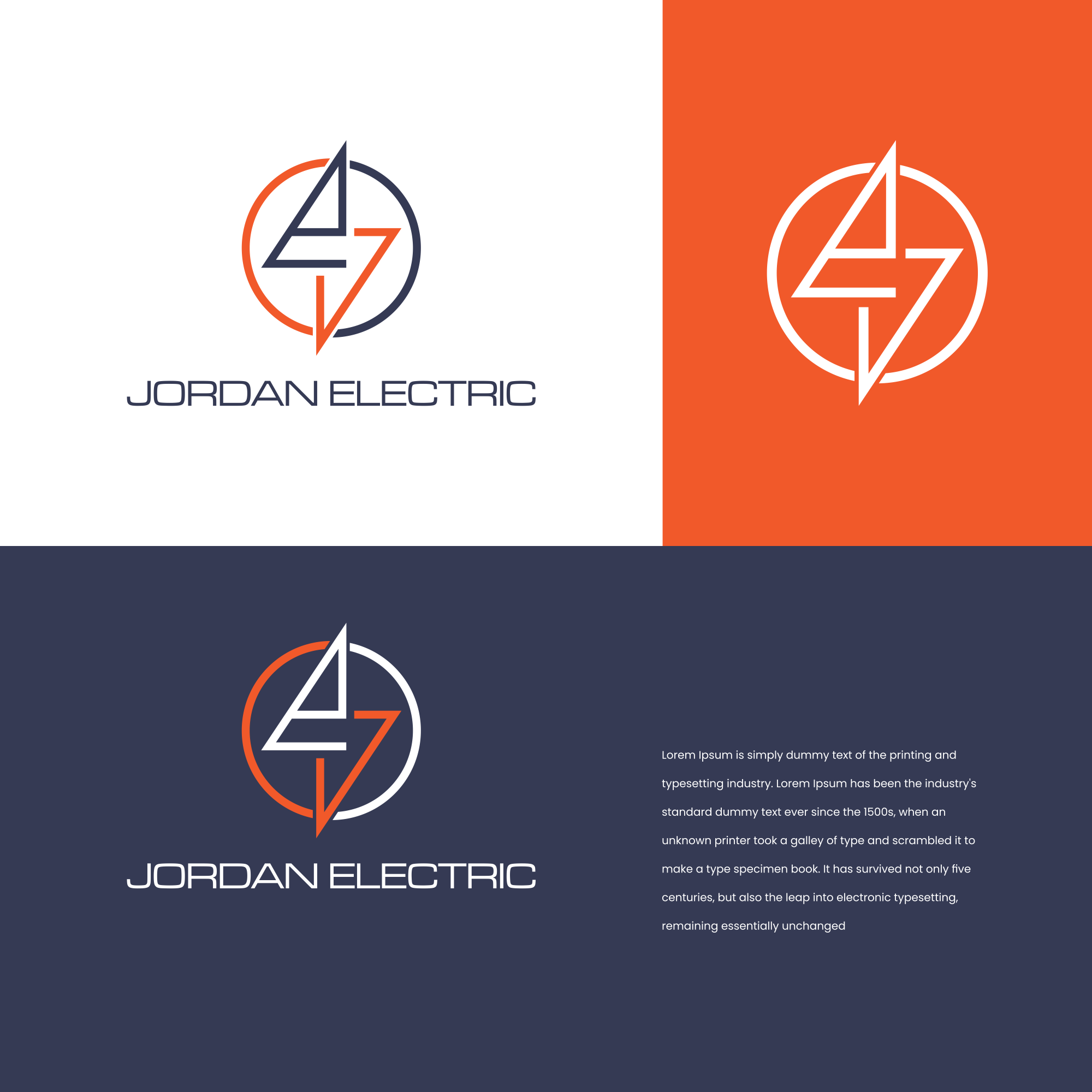 Elegant, Playful Logo Design for Jordan Electric by avro_ | Design ...