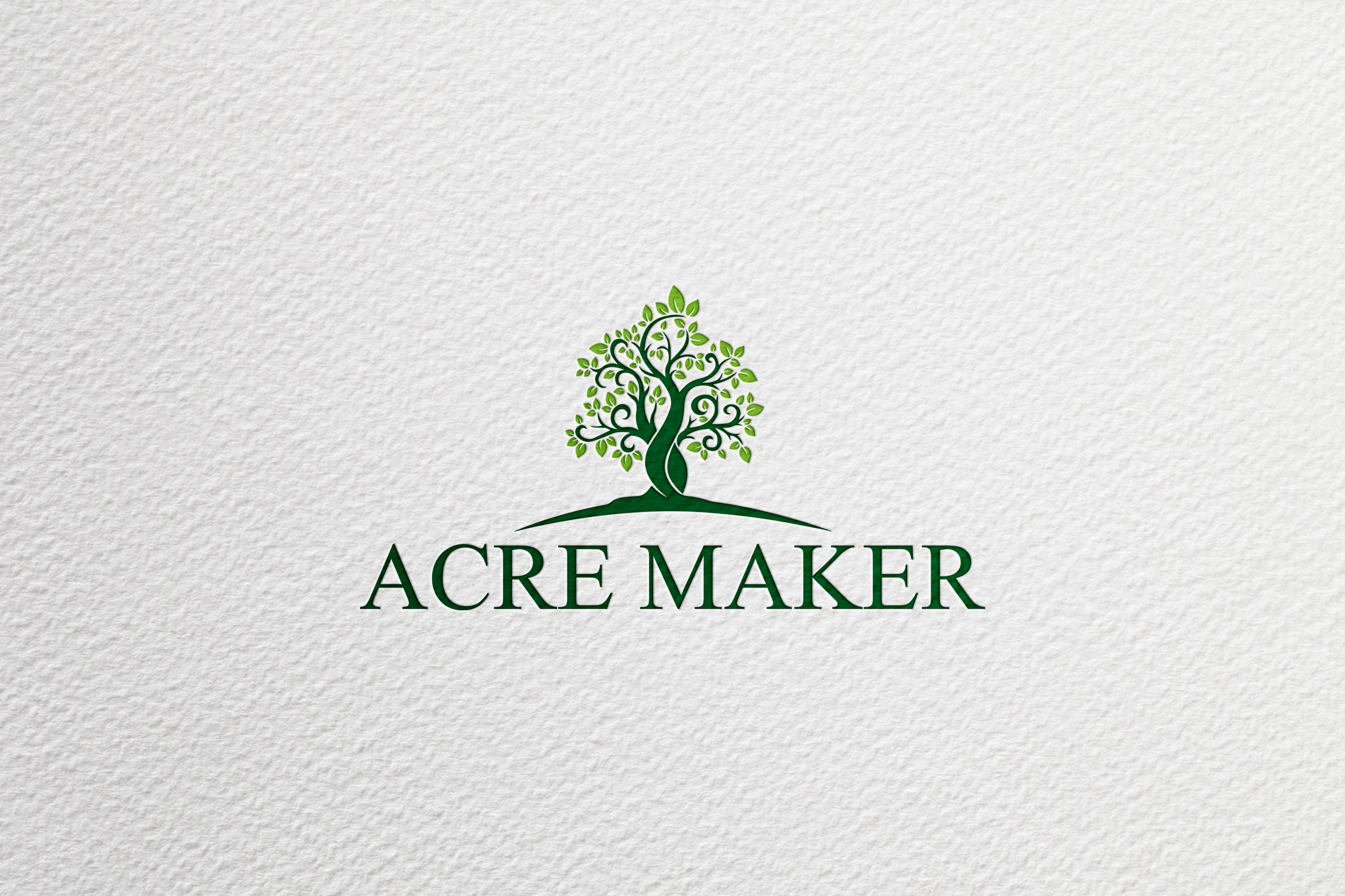Bold, Serious, Land services Logo Design for Acre Maker by Sher Dil | Design #33050024