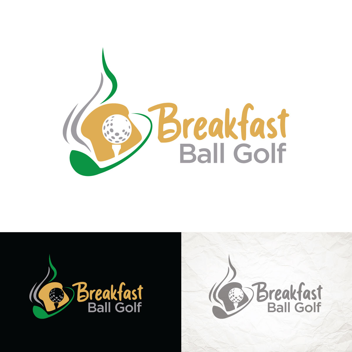 Elegant, Playful, Golf Logo Design for Breakfast Ball Golf by ...