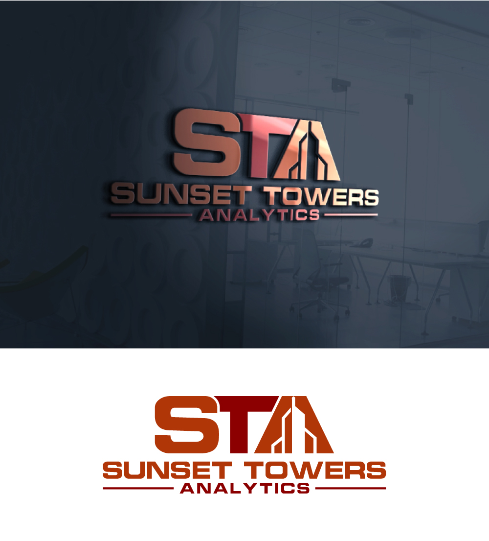 Serious, Professional, Professional Services Logo Design for Sunset Towers Analytics by Ahnaf ...