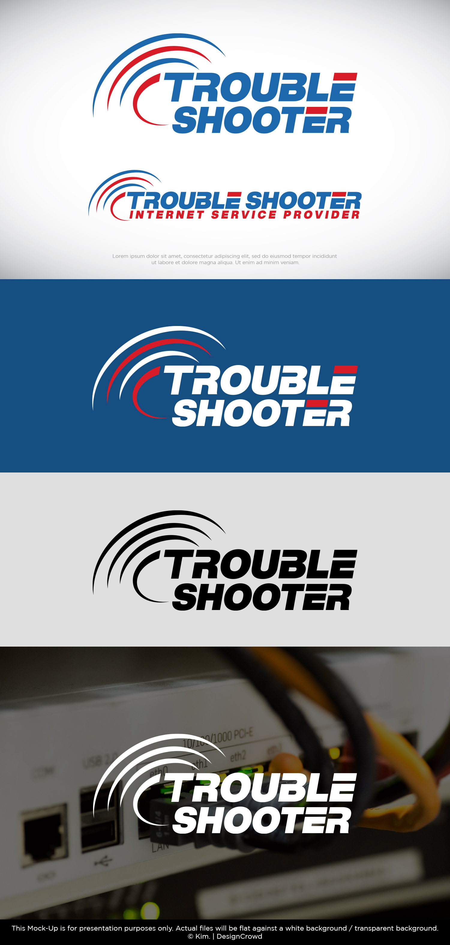 Professional, Serious, Internet Service Provider Logo Design for ...