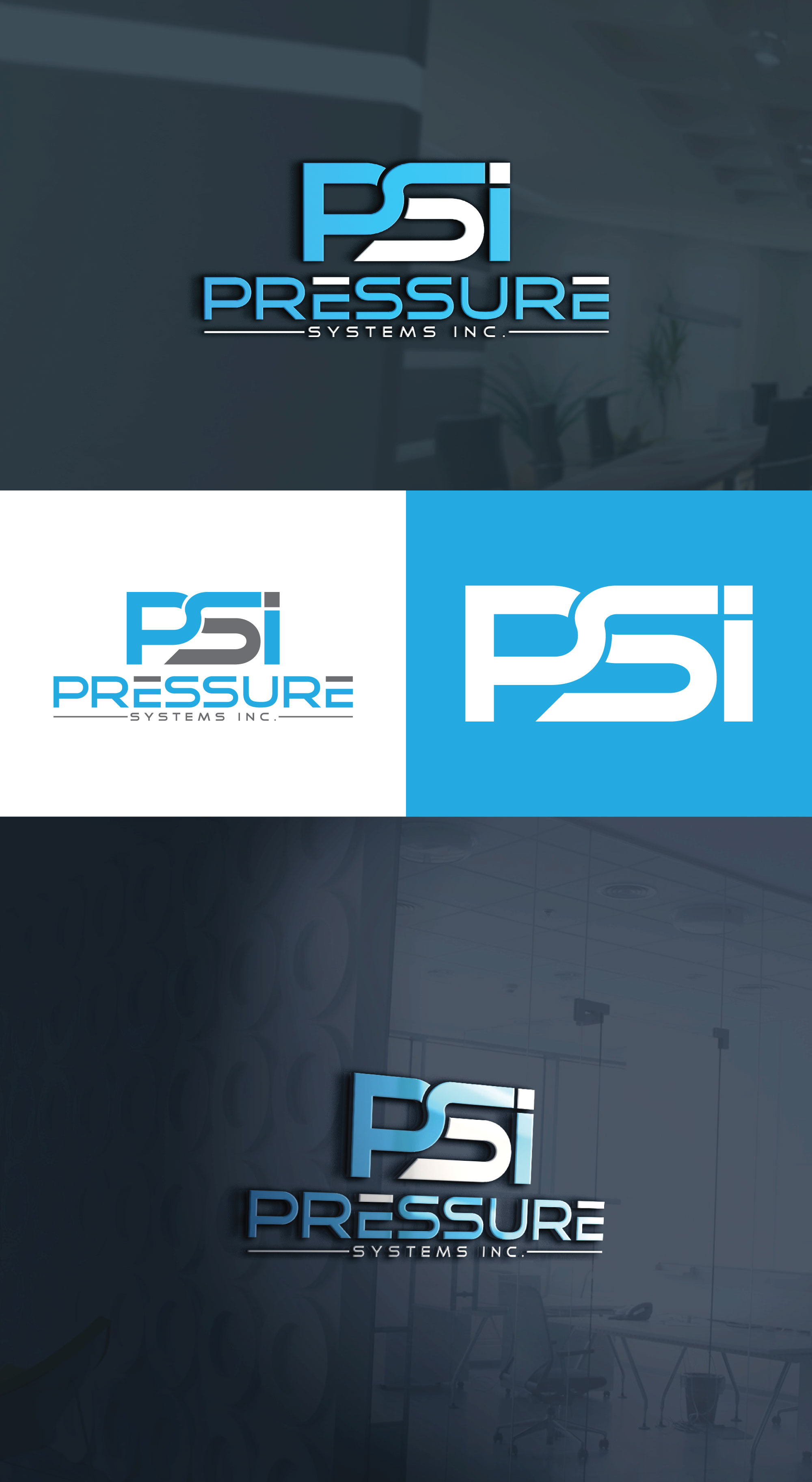 Professional, Elegant, Industrial Logo Design for PSI Pressure Systems ...