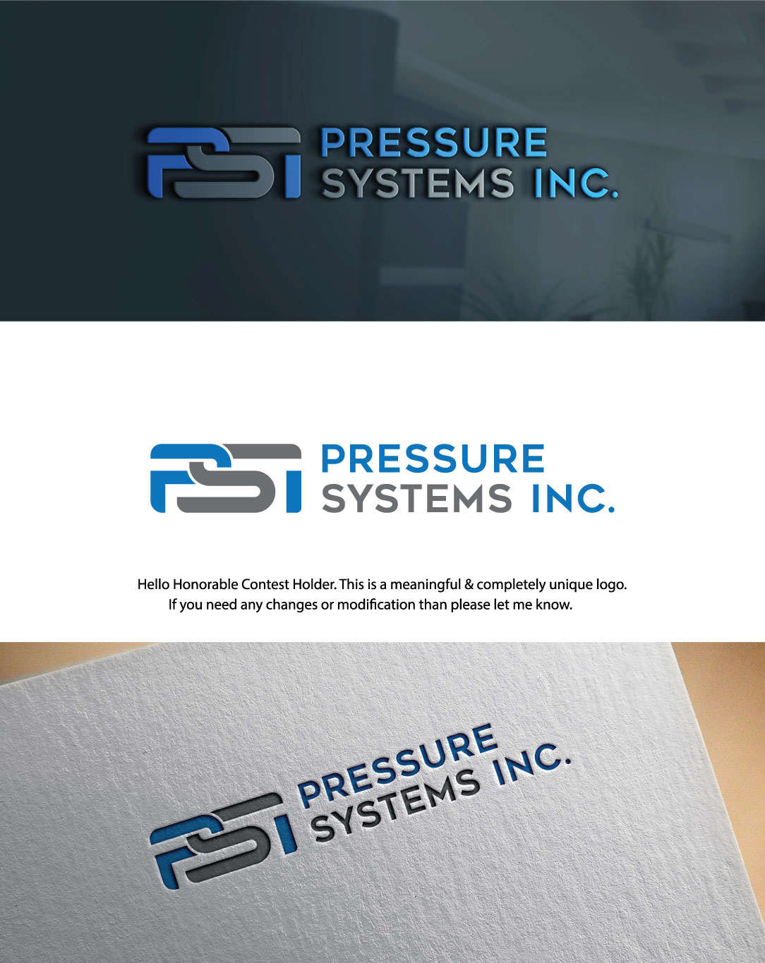 Professional, Elegant, Industrial Logo Design for PSI Pressure Systems ...