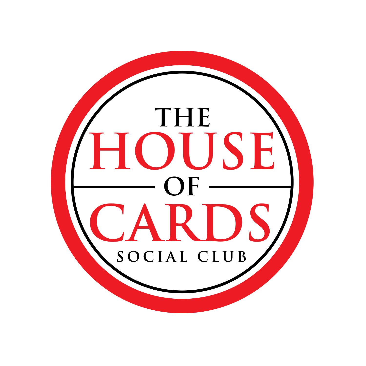 Logo Design for The House of Cards Social Club by Asad Shaikh | Design ...