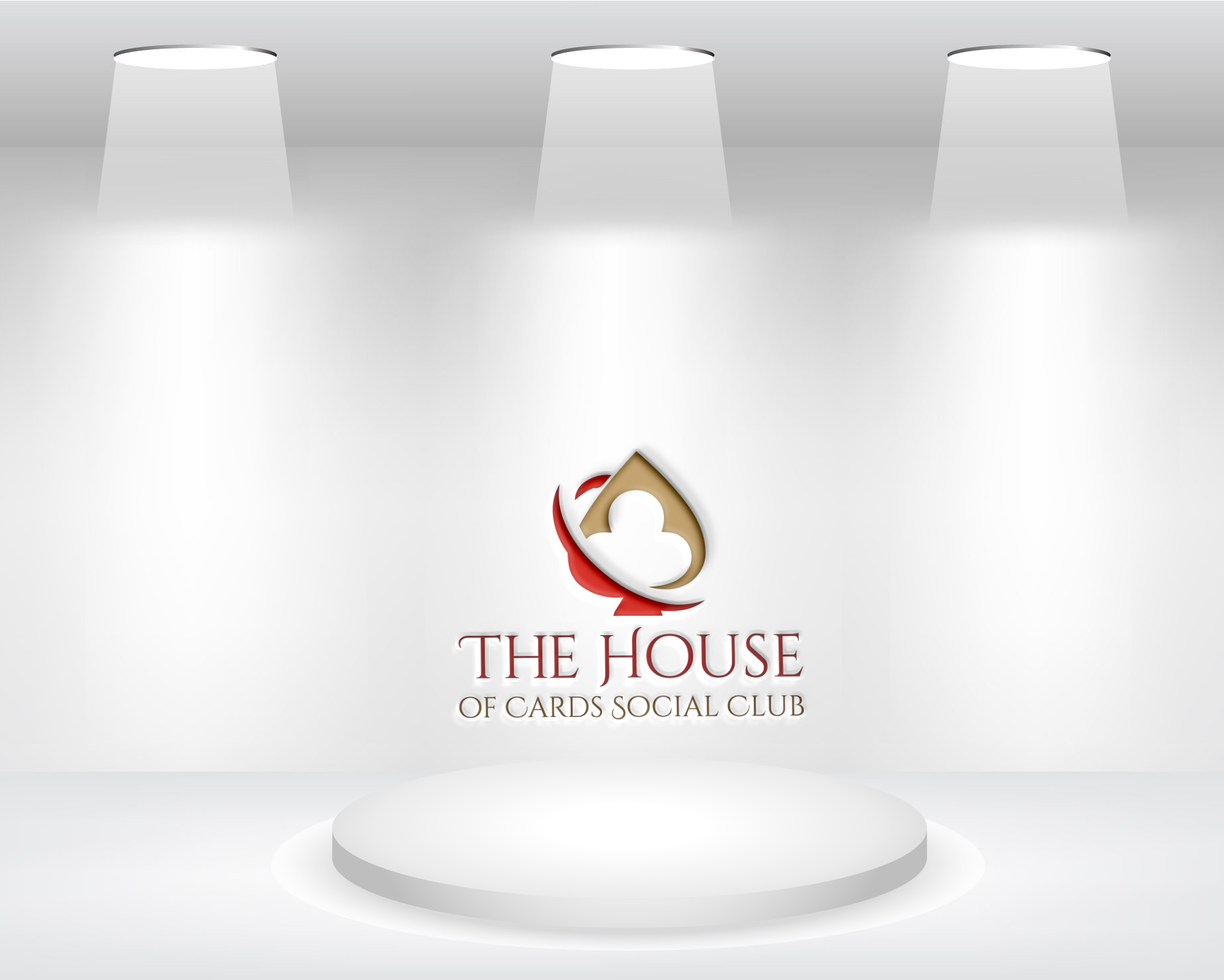 Logo Design for The House of Cards Social Club by RB NARUTO | Design ...