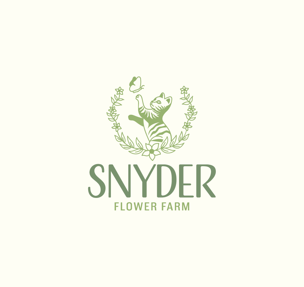 Modern, Elegant, Flower Farm Logo Design for Snyder Flower Farm by Onse ...