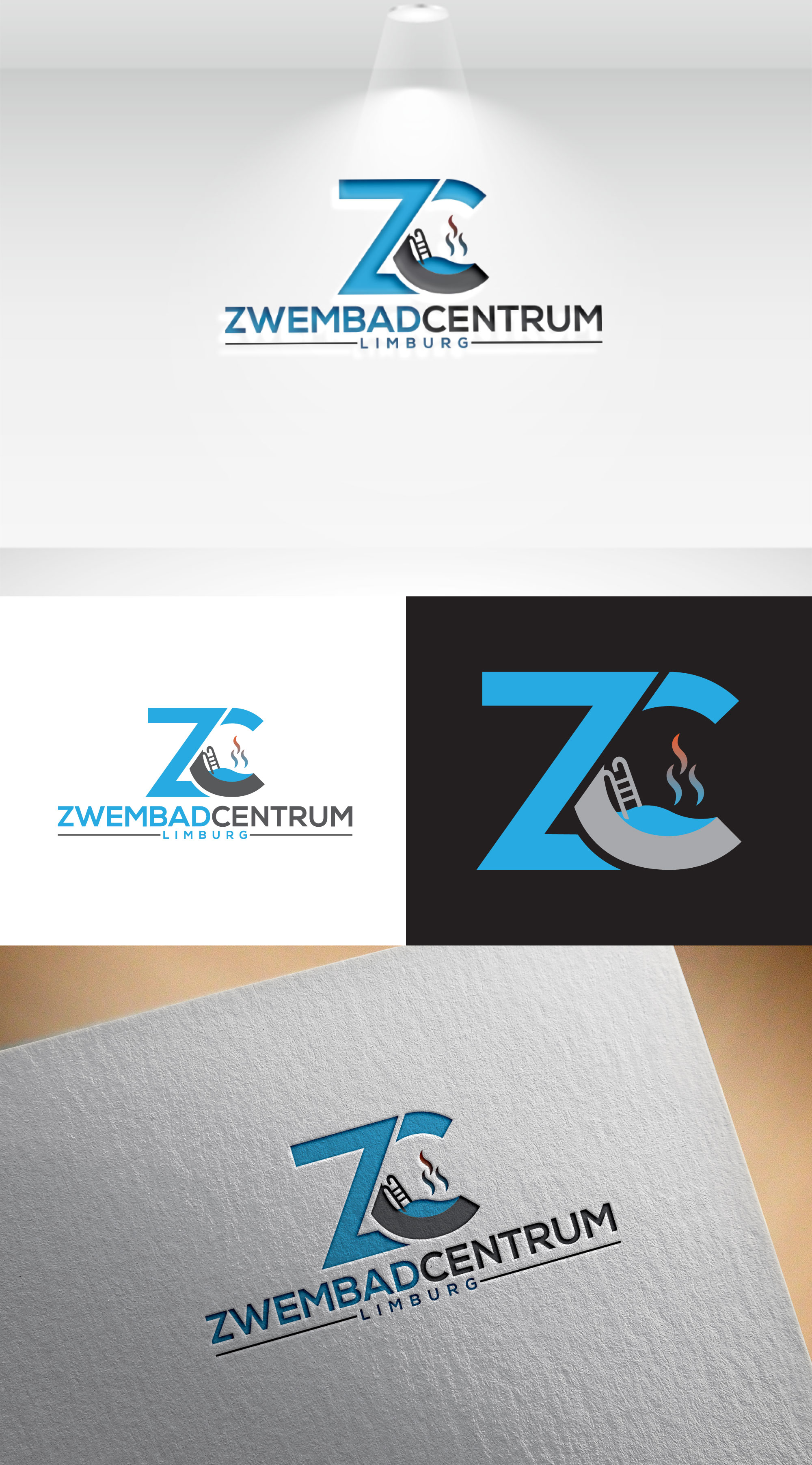 Modern, Professional, Pool Construction company Logo Design for ...