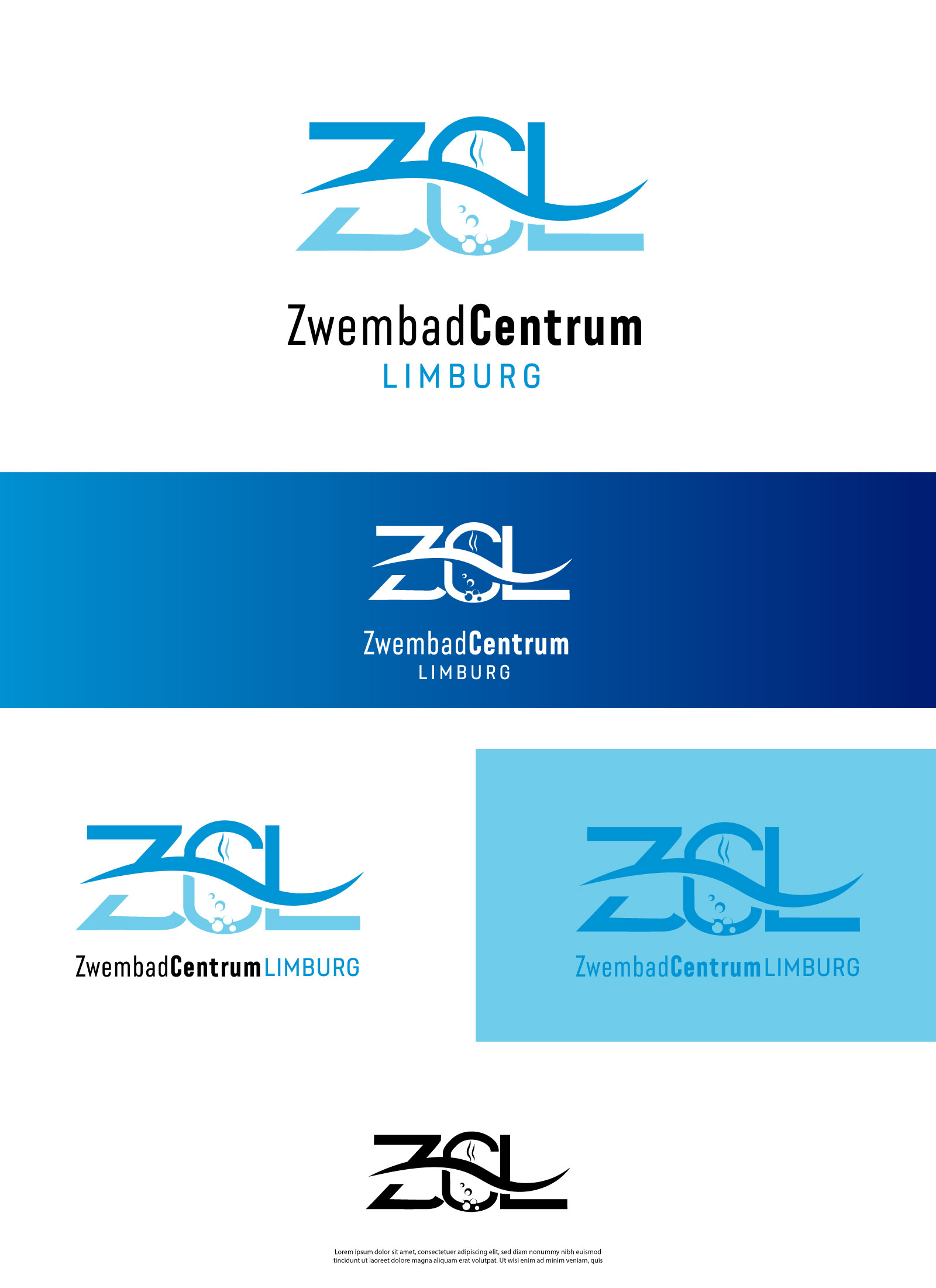 Modern, Professional, Pool Construction company Logo Design for ...