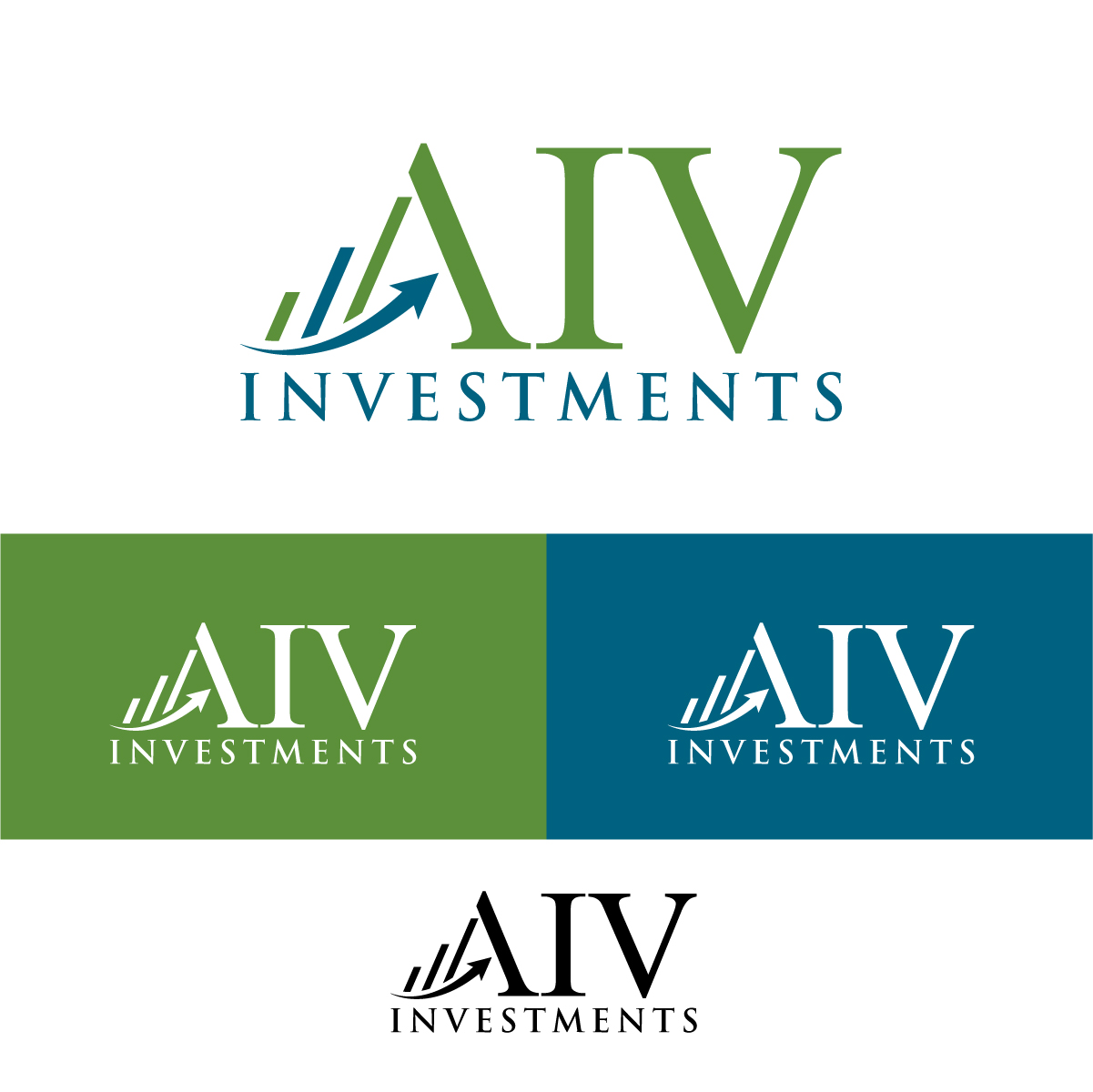 Logo Design for AIV Investments by DesignFriday | Design #33069015