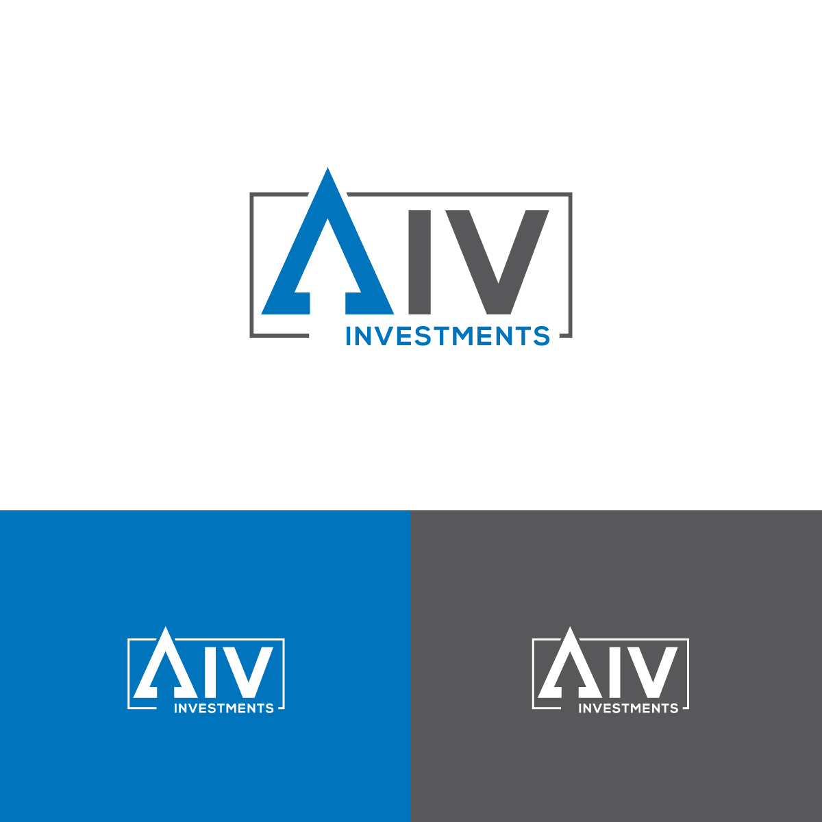 Logo Design for AIV Investments by DesignFriday | Design #33069016