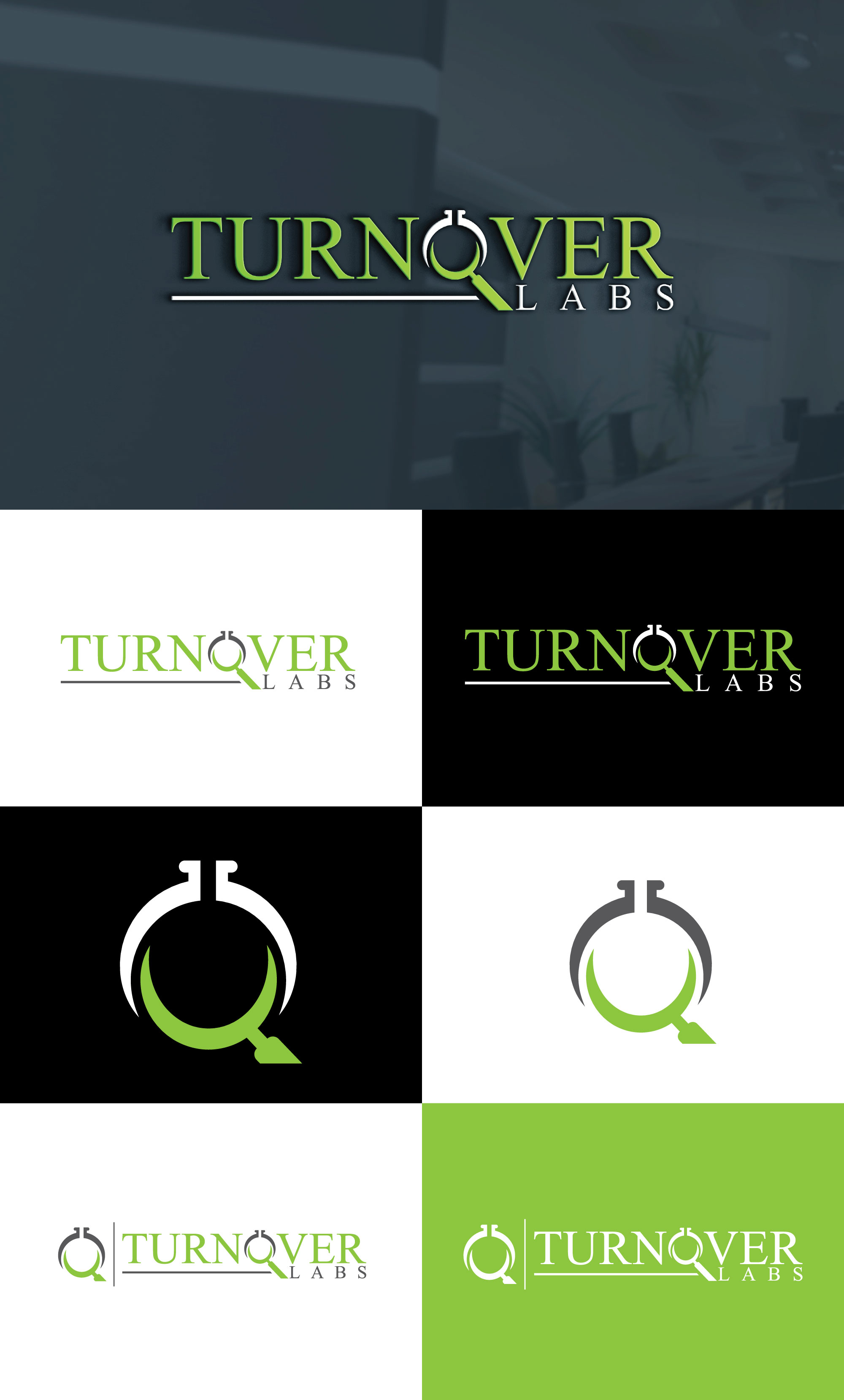 Serious, Elegant, Energy Logo Design for Turnover Labs by nur321 ...