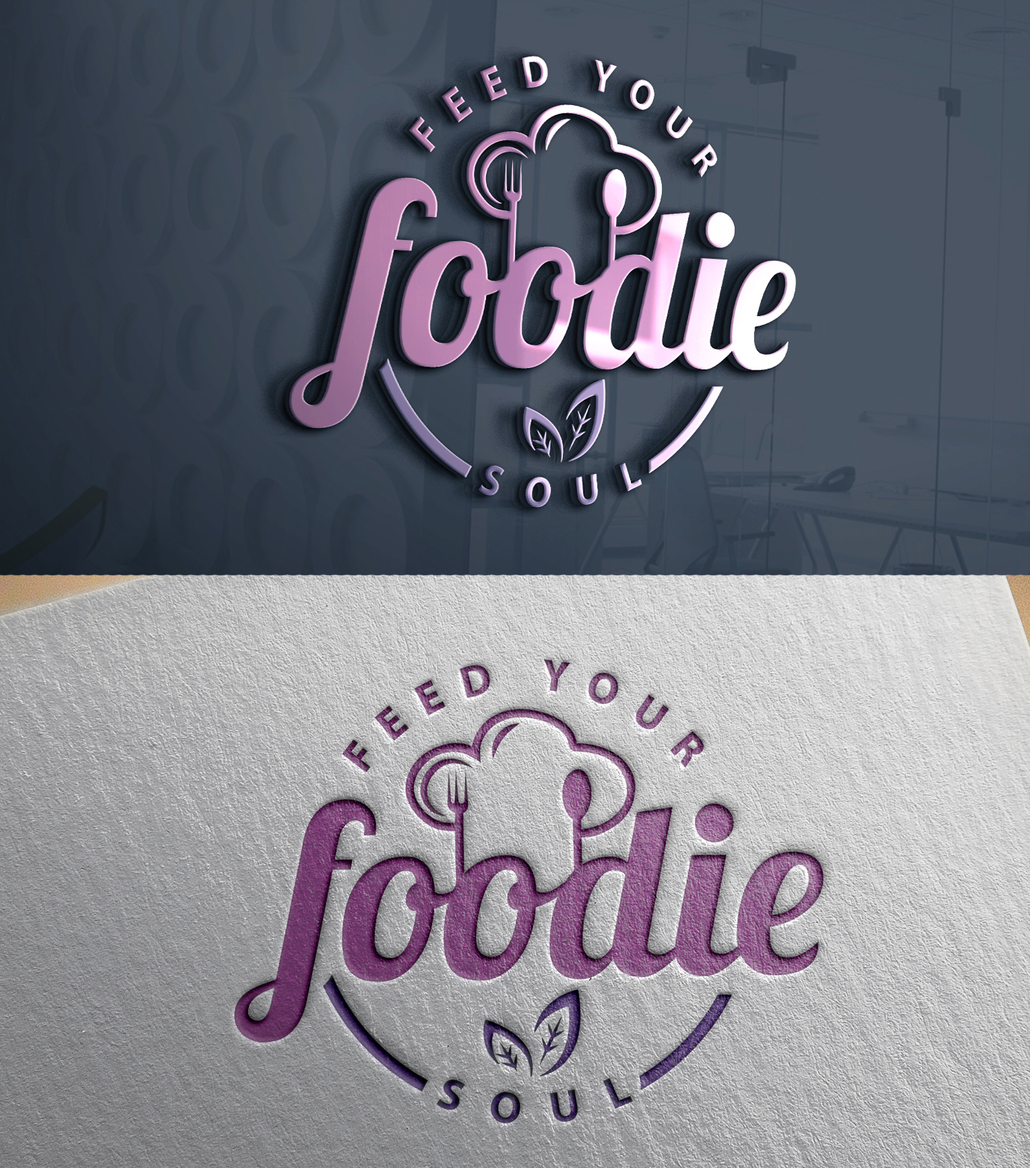 Elegant, Playful Logo Design for Be a Vegas foodie by 24ksunny | Design ...