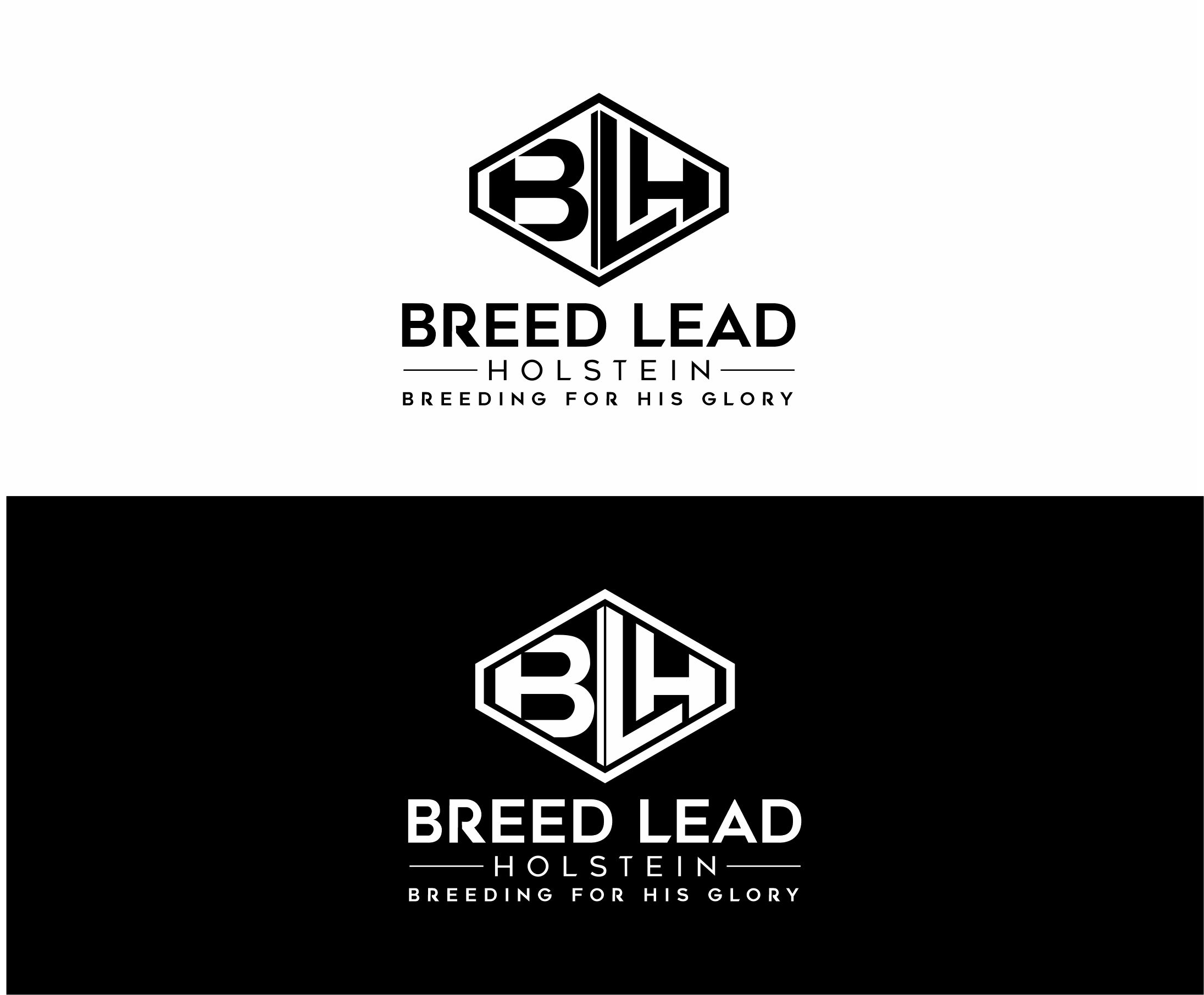 Elegant, Playful Logo Design for BREED LEAD HOLSTEIN / BREEDING FOR HIS ...