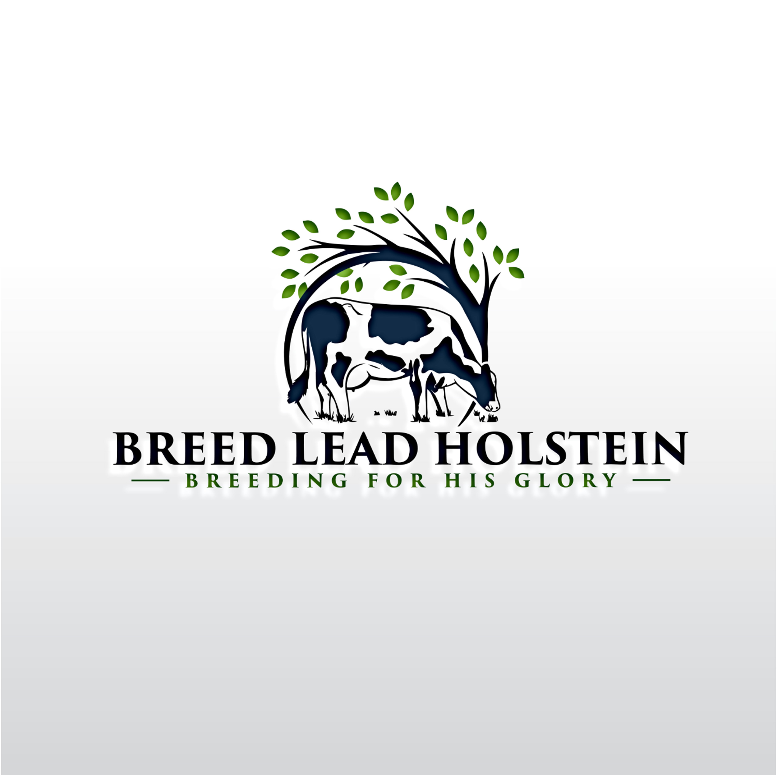 Elegant, Playful Logo Design for BREED LEAD HOLSTEIN / BREEDING FOR HIS GLORY by MD ROKON UDDIN ...