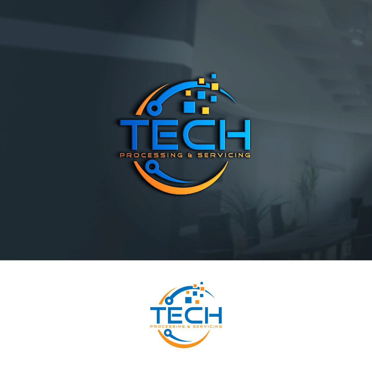 Logo Design for Tech Processing & Servicing by henrick808 | Design ...