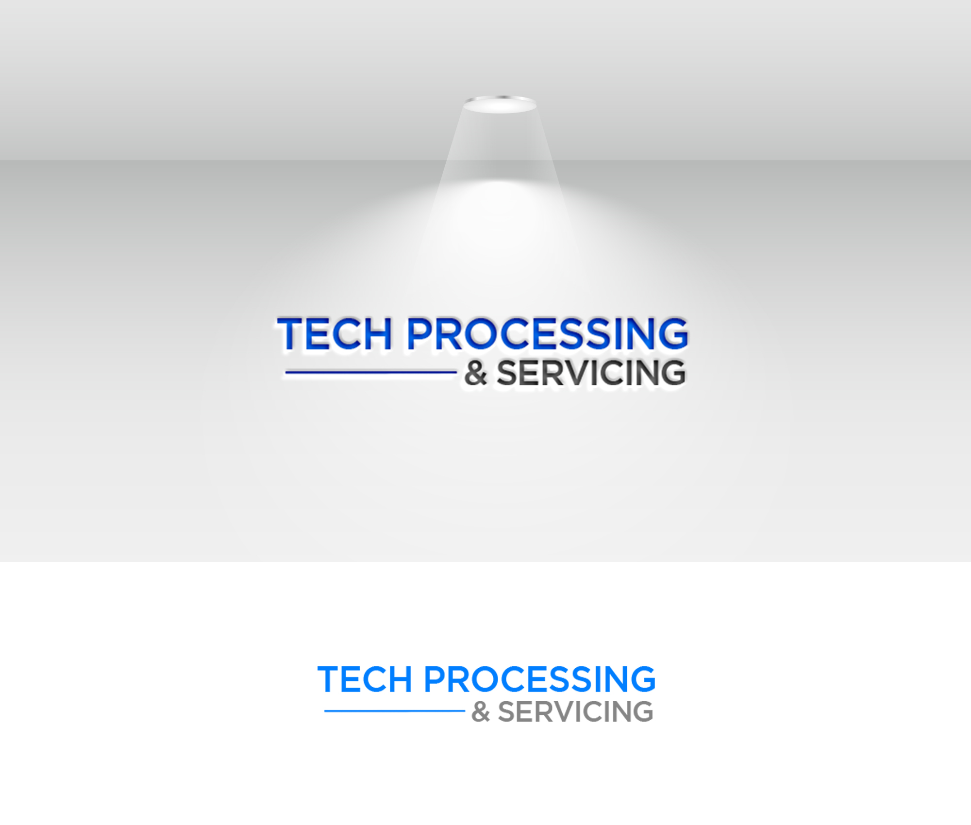 Logo Design for Tech Processing & Servicing by Haaby | Design #33077463
