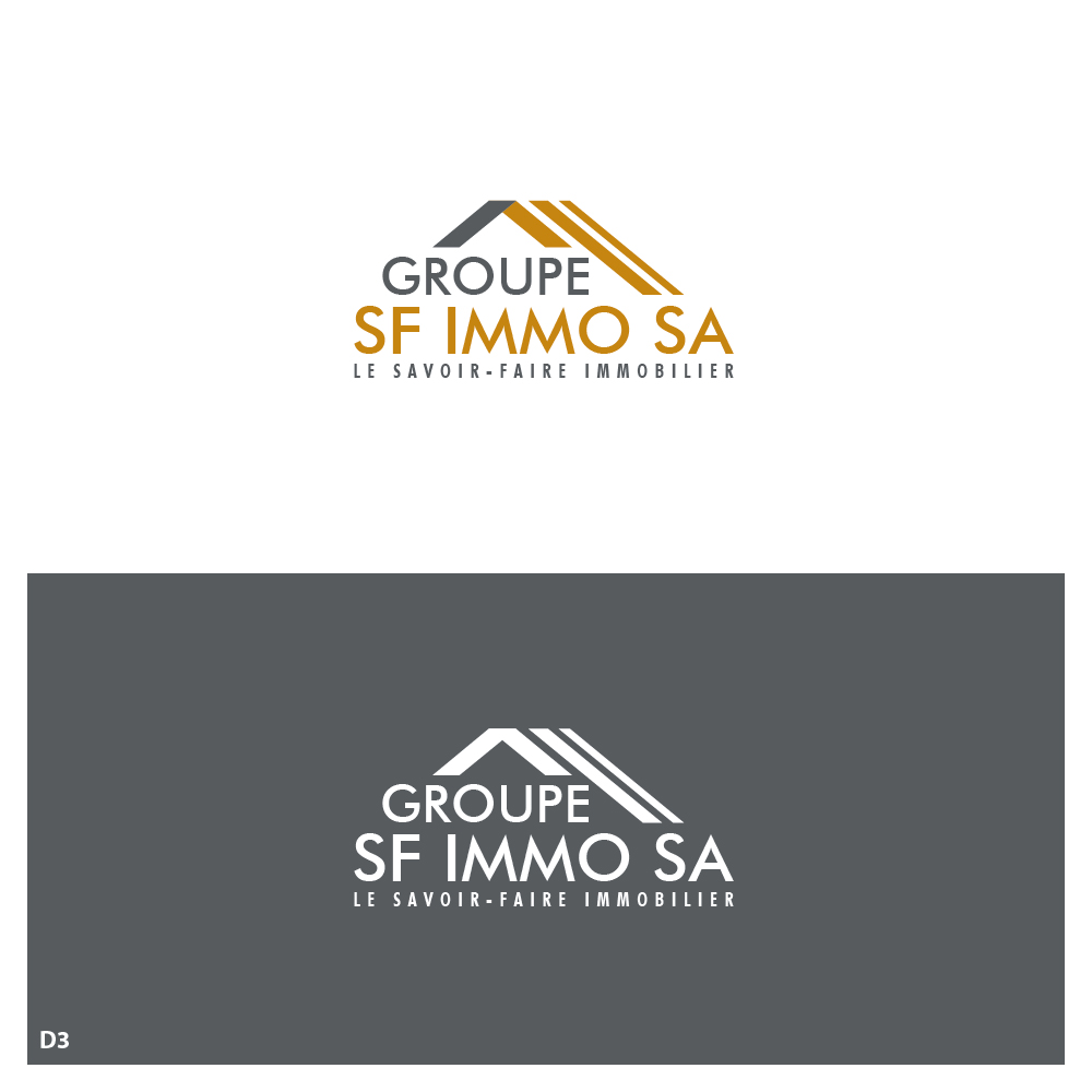 Elegant, Playful, Real Estate Logo Design for Groupe SF Immo SA and ...