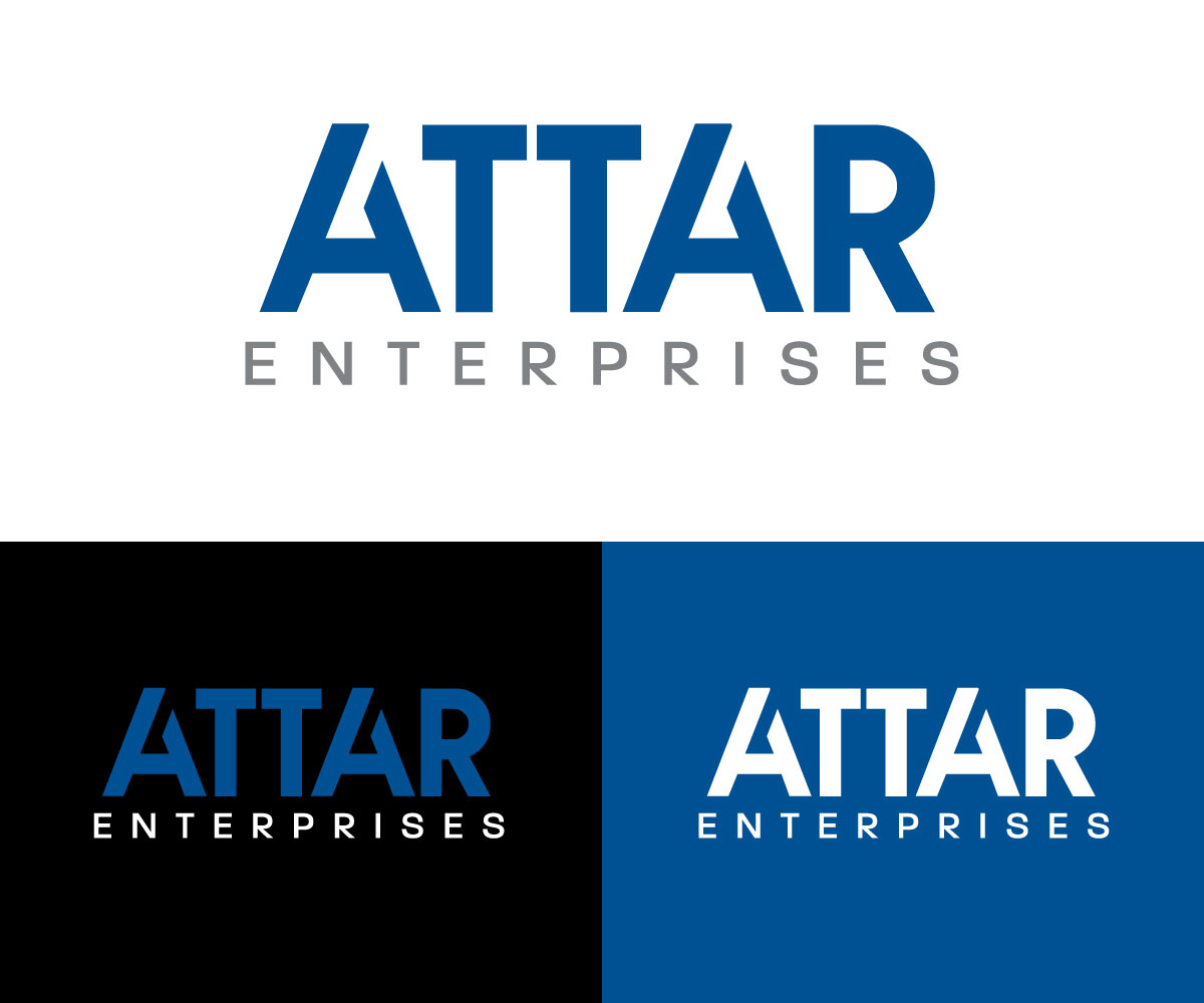 Modern, Bold Logo Design for Attar Enterprises by wdesigner2 | Design ...