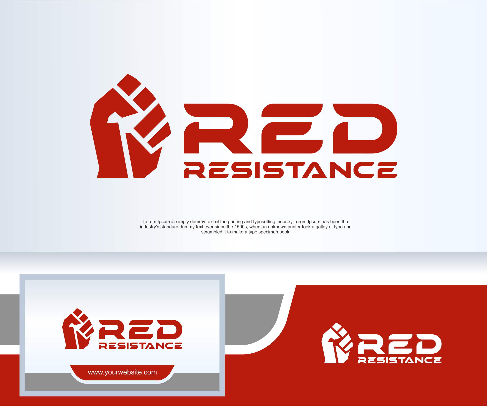 Colorful, Upmarket, Bloodstock Logo Design for Red Resistance by Apache ...