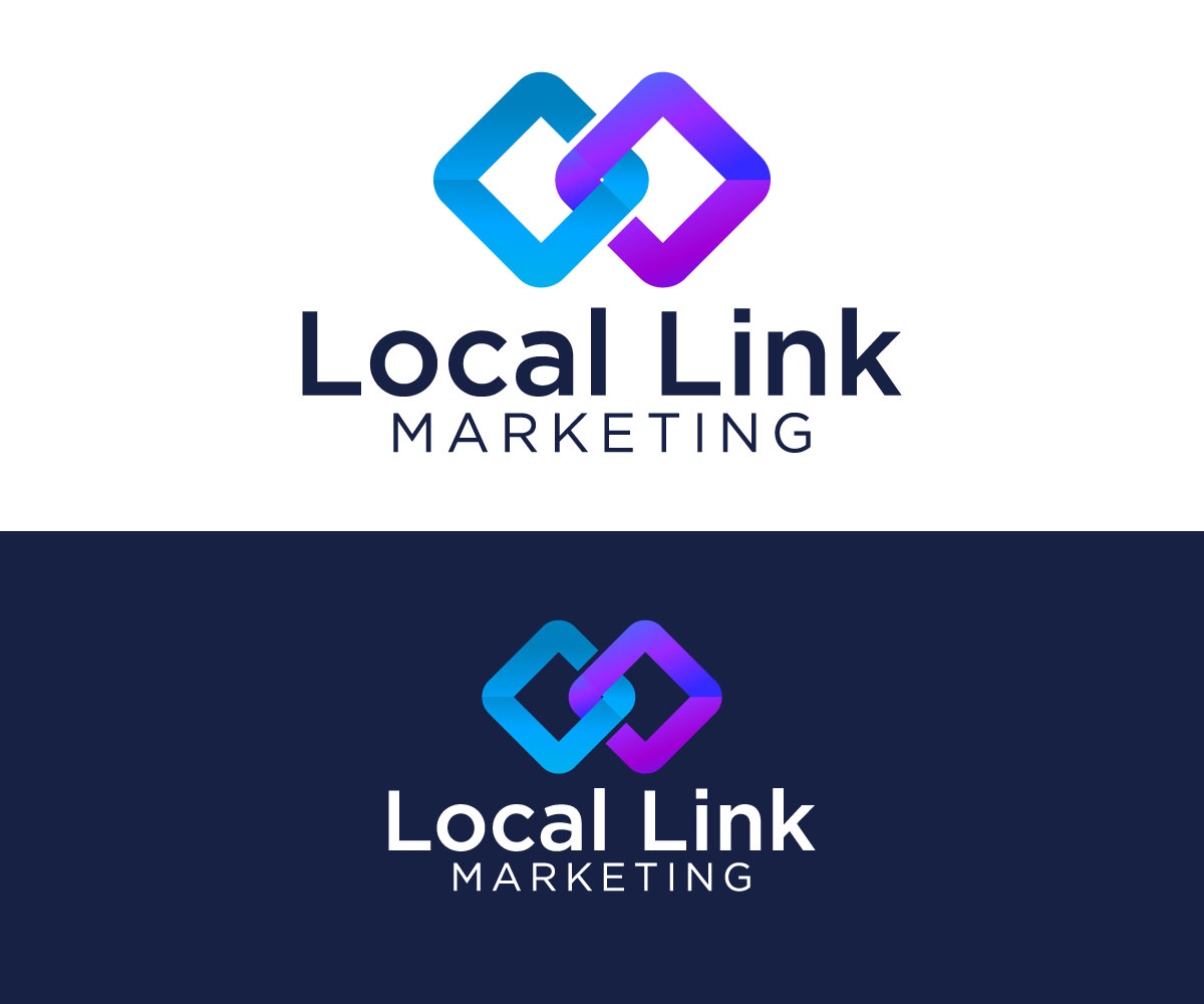 Bold, Serious, Local Adverting Agency Logo Design for Local Link Marketing by Kavth | Design ...