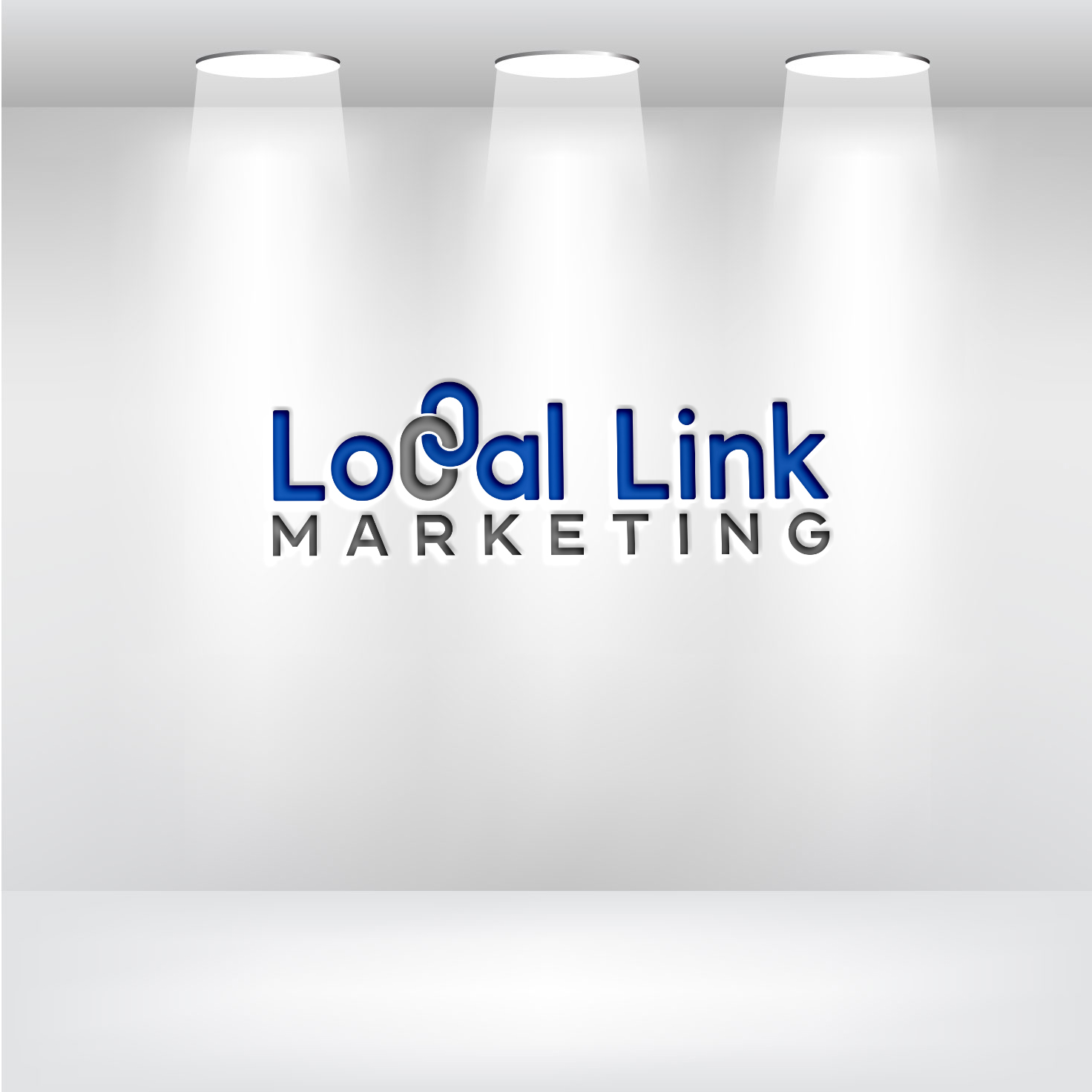 Bold, Serious, Local Adverting Agency Logo Design for Local Link ...