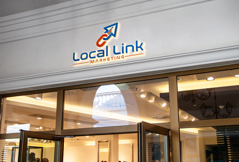 Bold, Serious, Local Adverting Agency Logo Design for Local Link ...