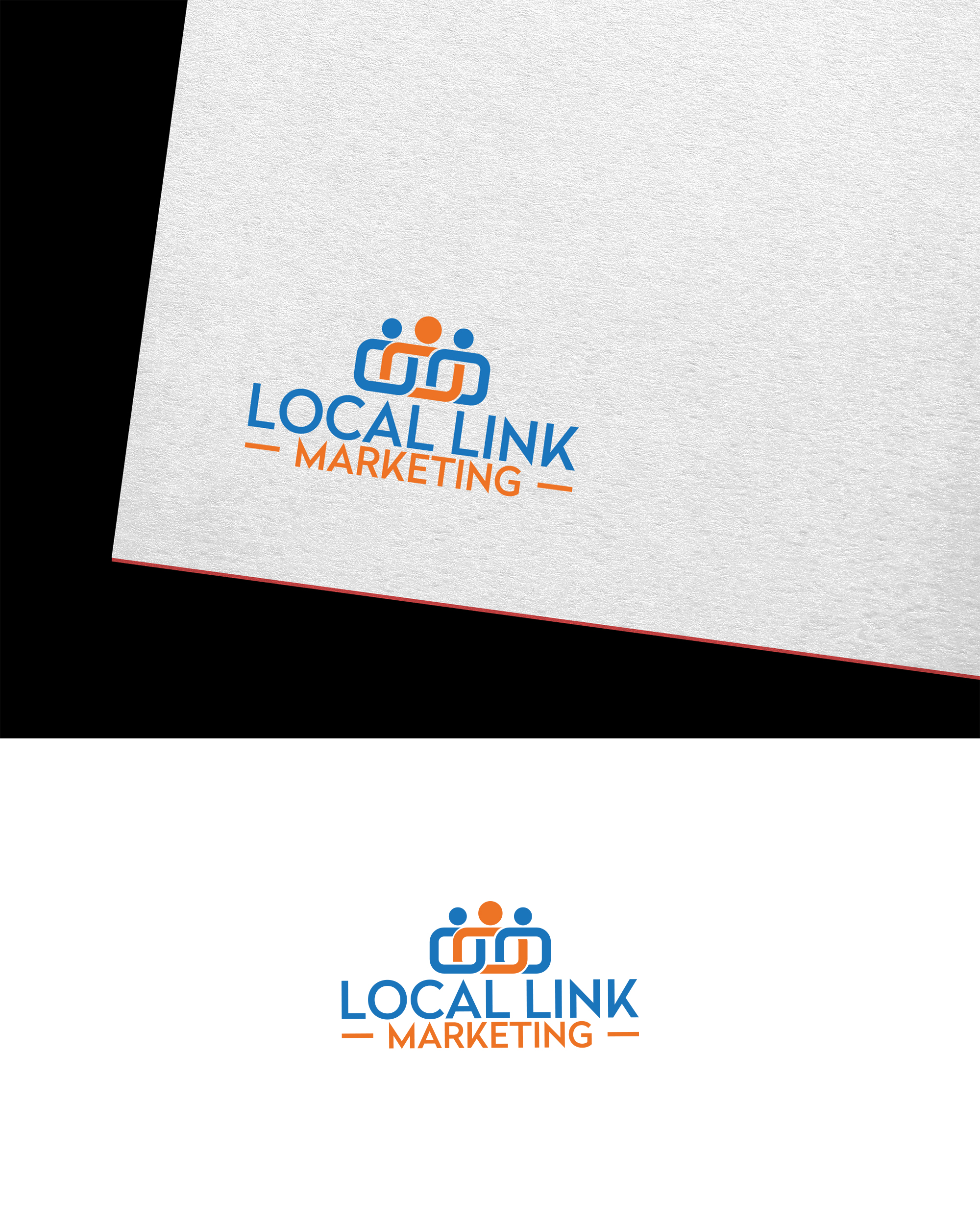 Bold, Serious, Local Adverting Agency Logo Design for Local Link ...