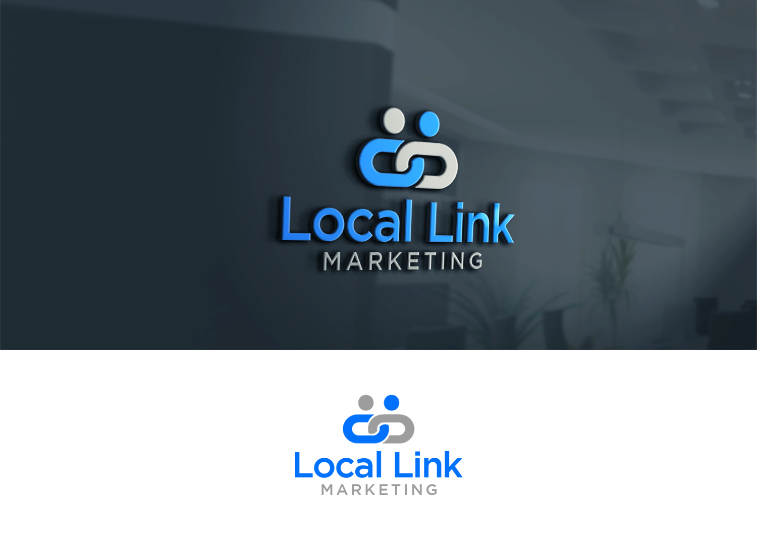 Bold, Serious, Local Adverting Agency Logo Design for Local Link ...