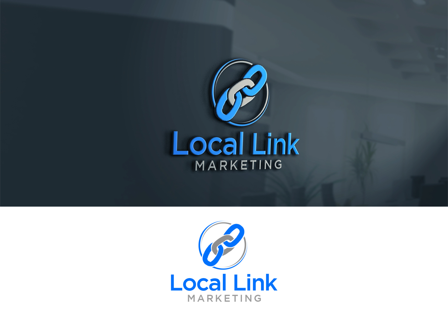 Bold, Serious, Local Adverting Agency Logo Design for Local Link ...