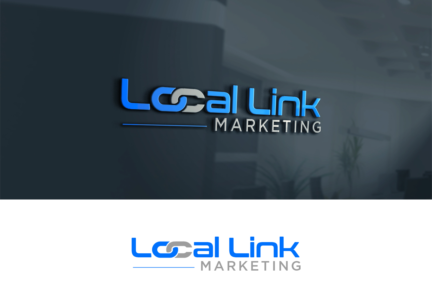 Bold, Serious, Local Adverting Agency Logo Design for Local Link ...